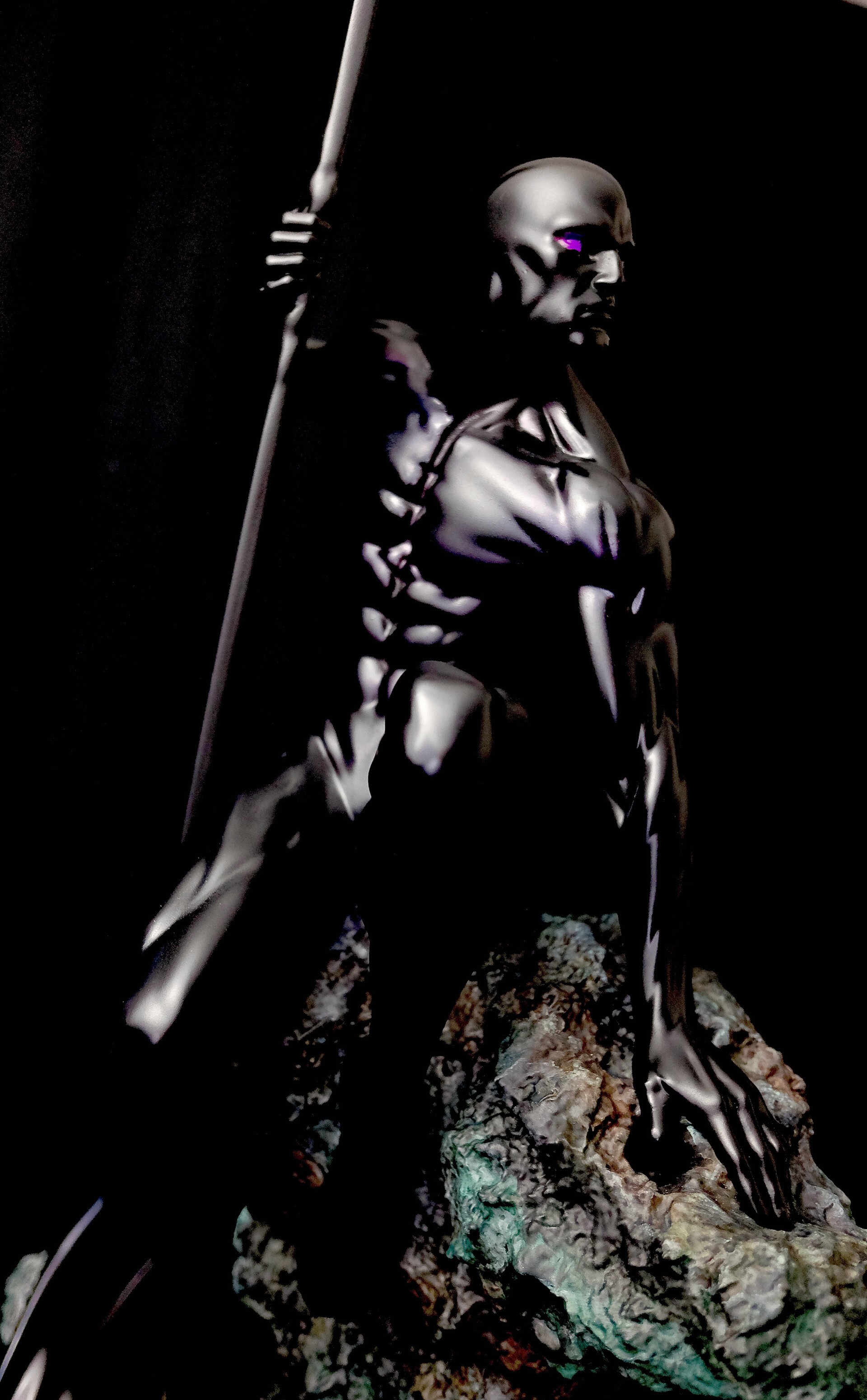 ArtStation - Dark Surfer statue paint