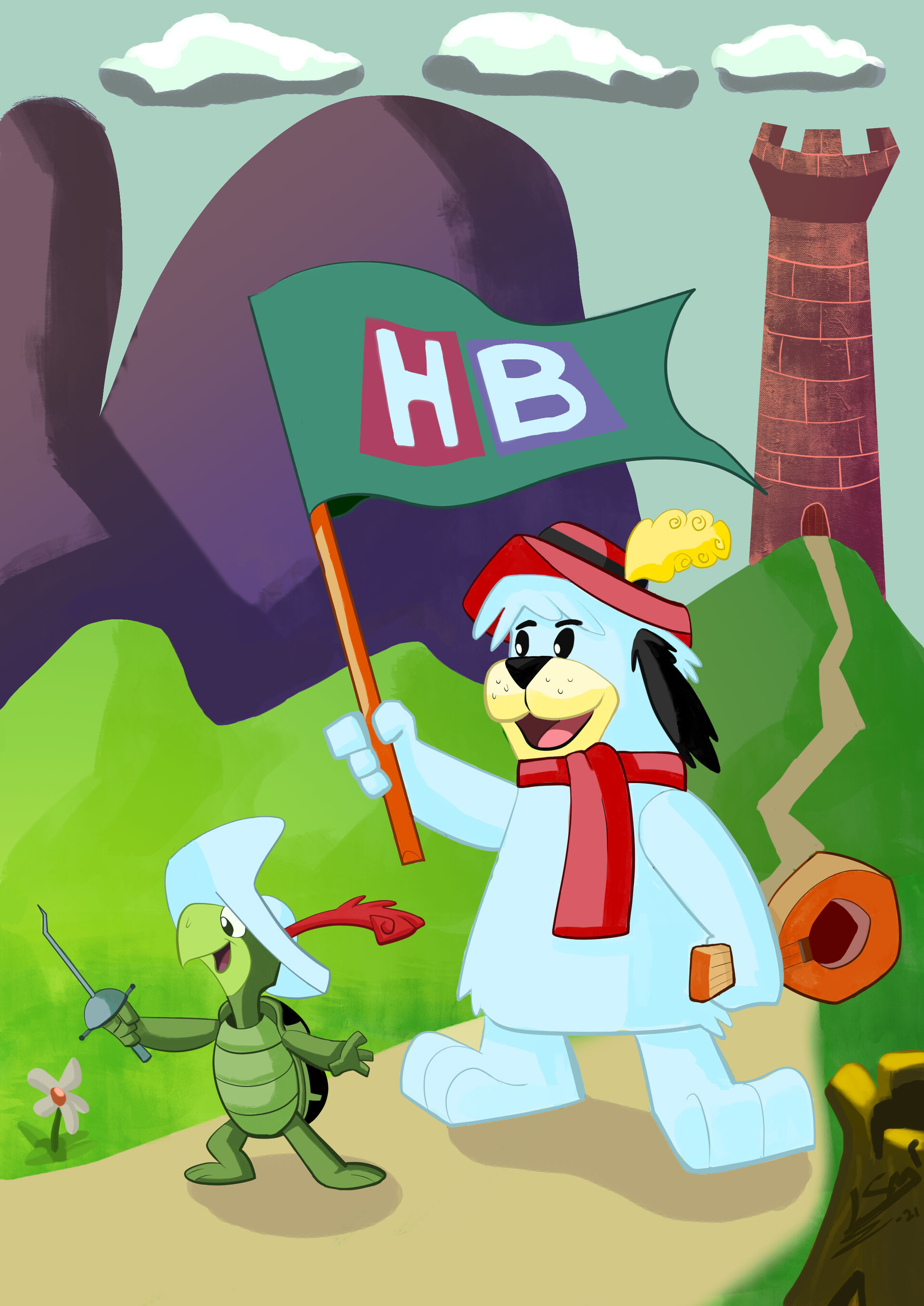 ArtStation - Touché Turtle Away!