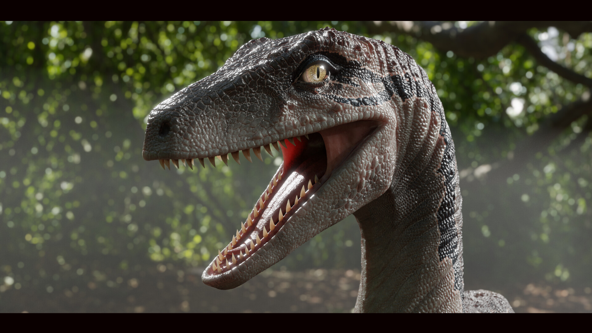 ArtStation - Blue from jurassic world