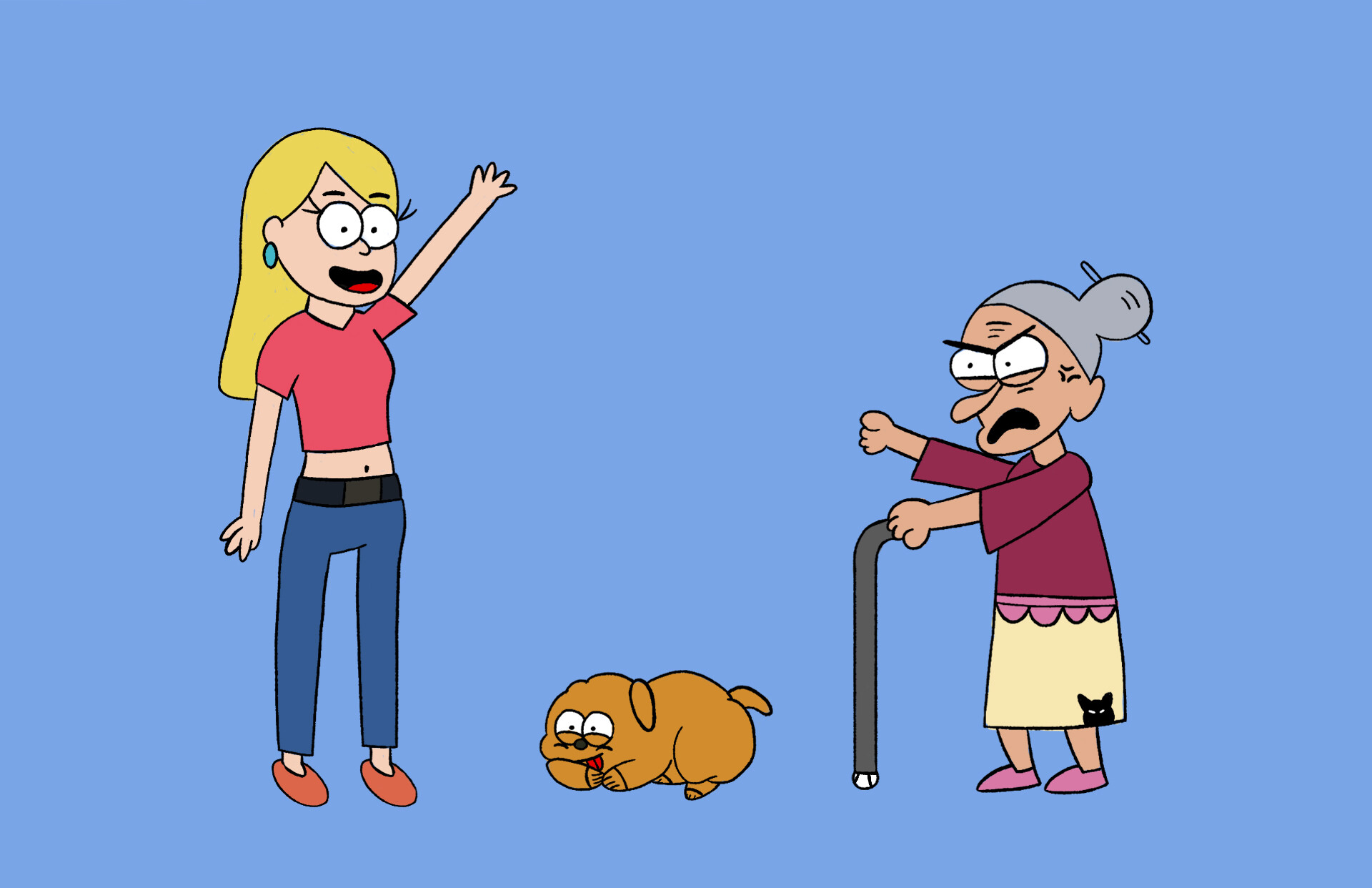 ArtStation - 2d Cartoon Character Designs