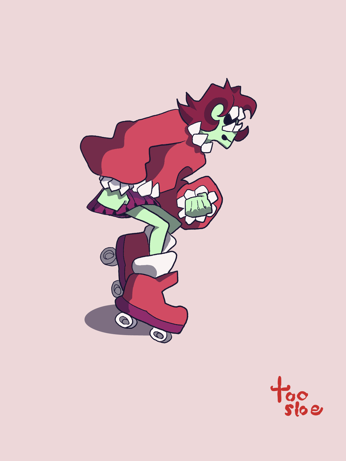 ArtStation - Teeth Girl Animation