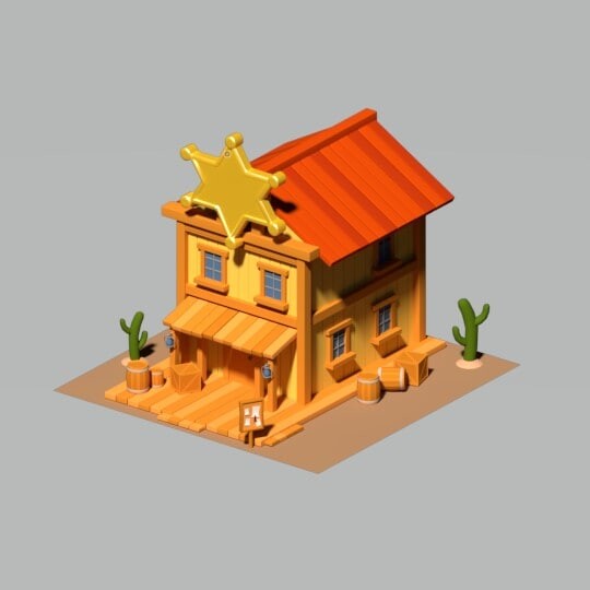 ArtStation - Sheriff's office