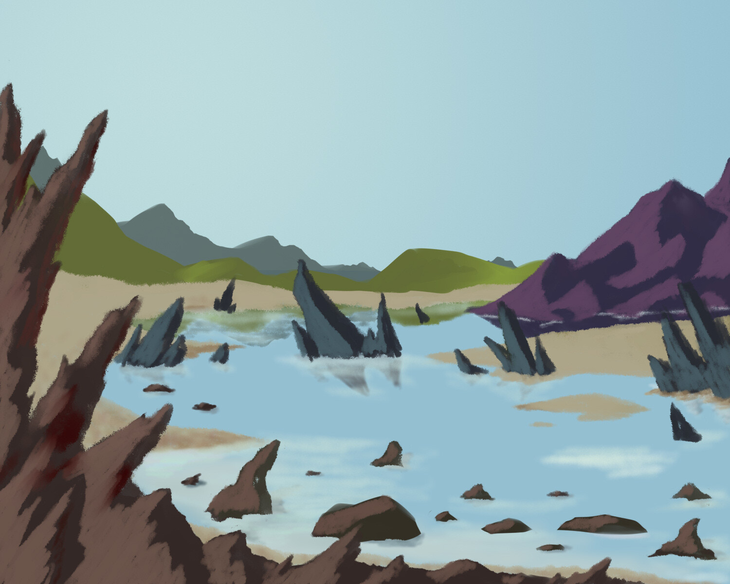 ArtStation - Practice Stony Environment