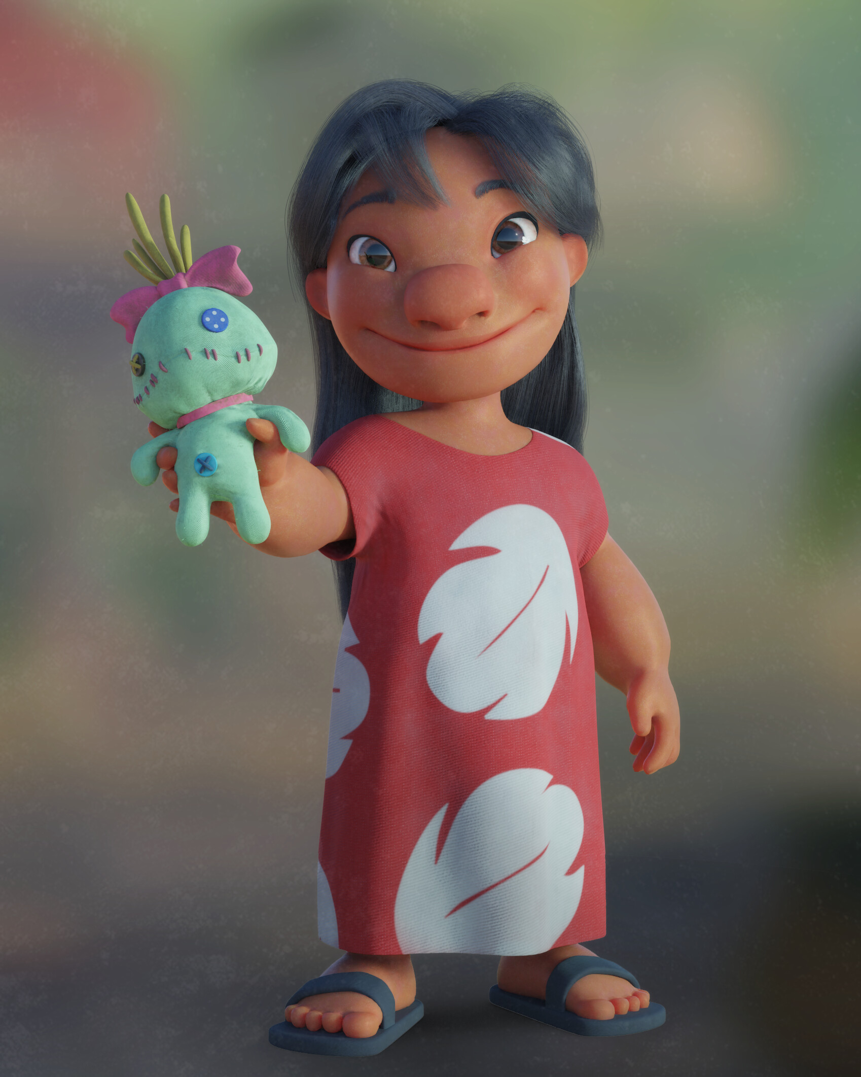 ArtStation - Lilo, From Lilo and Stitch