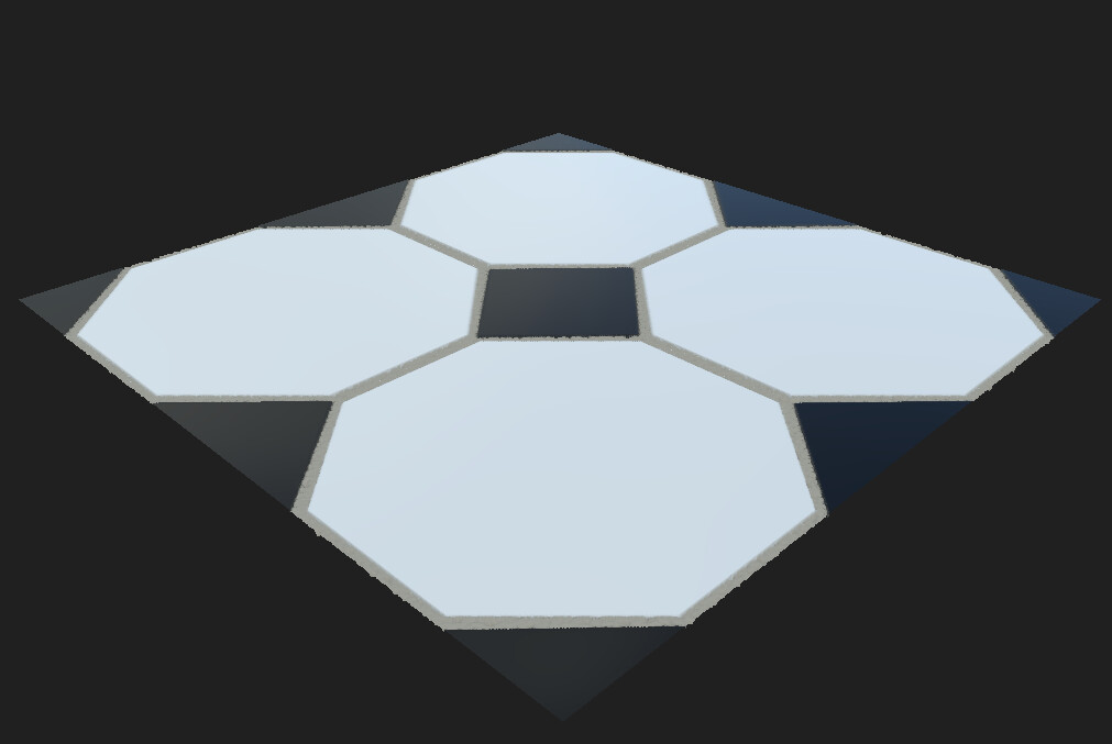 Nicholas Ross - Basic Tiles: Octagon Dot