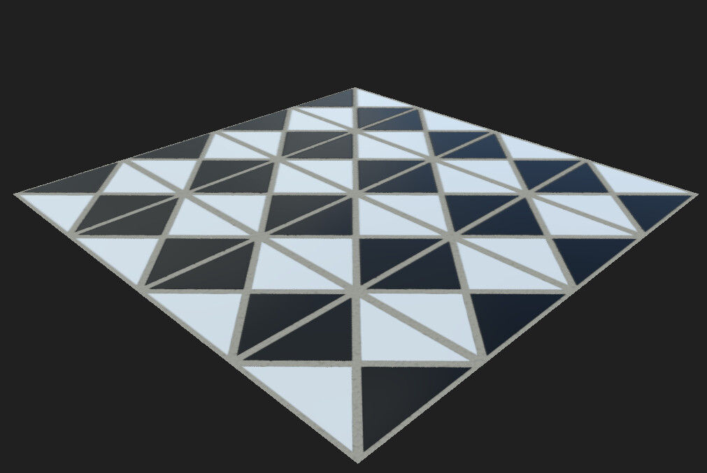 Nicholas Ross - Basic Tiles: Triangle Grid