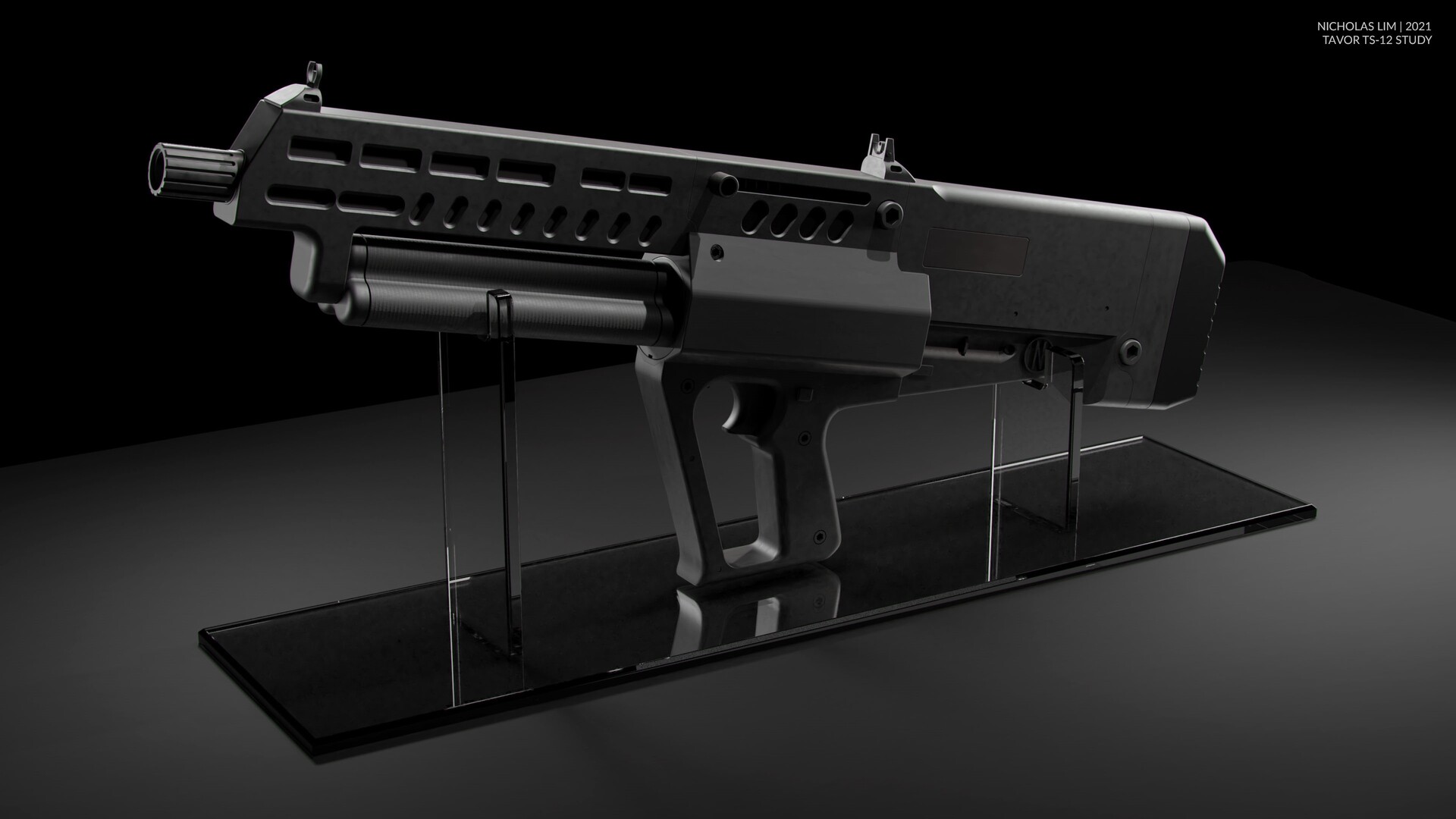 ArtStation - Tavor TS-12 Shotgun
