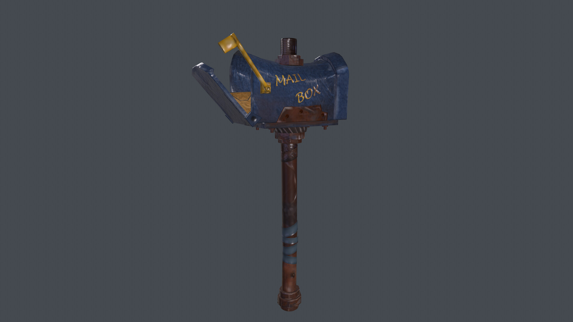 ArtStation - AXE MAILBOX