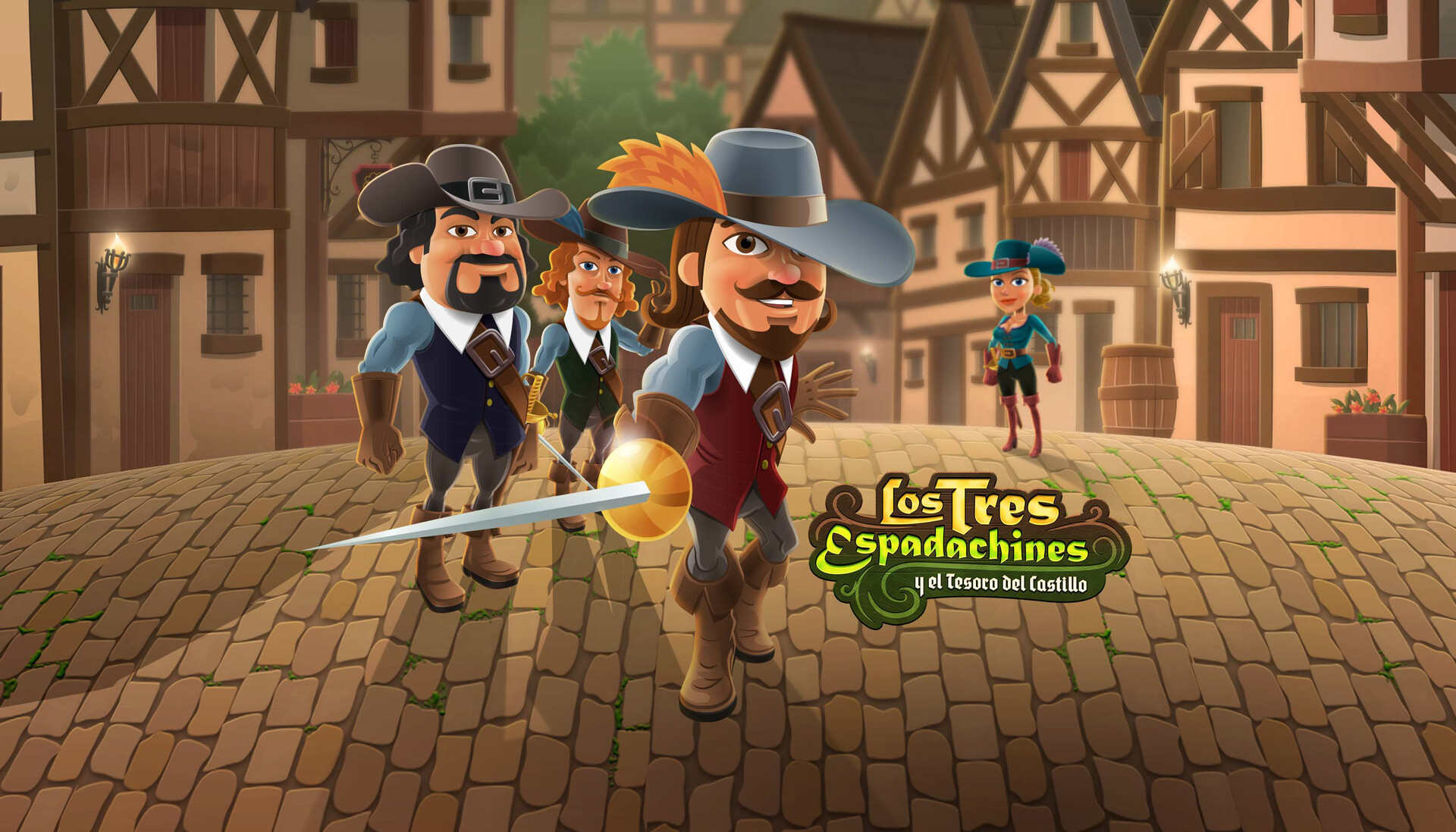 ArtStation - Los Tres Espadachines, Slots Game