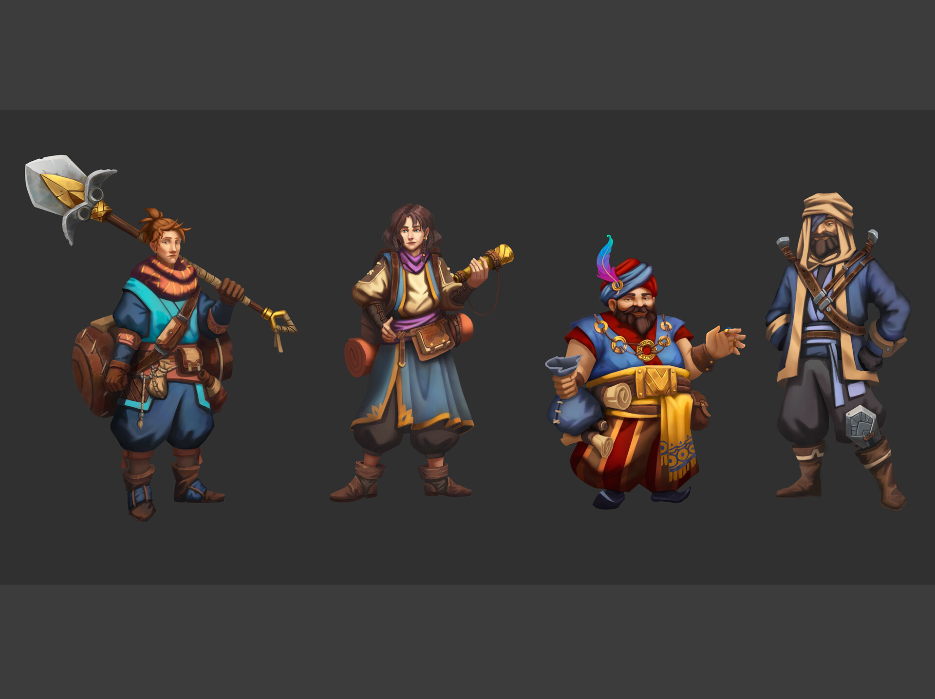 ArtStation - Desert. Character design