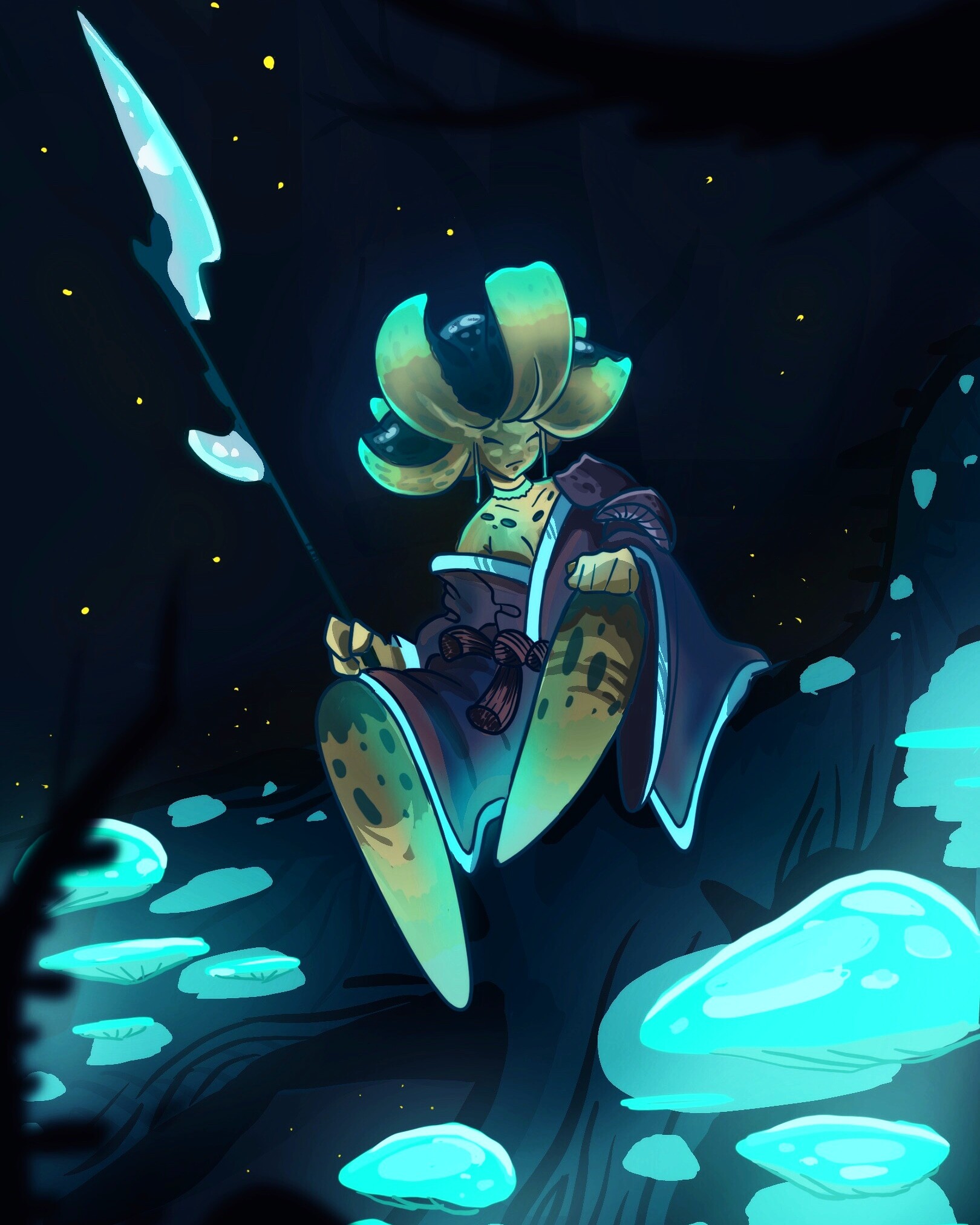 ArtStation - OC Queen Fungi