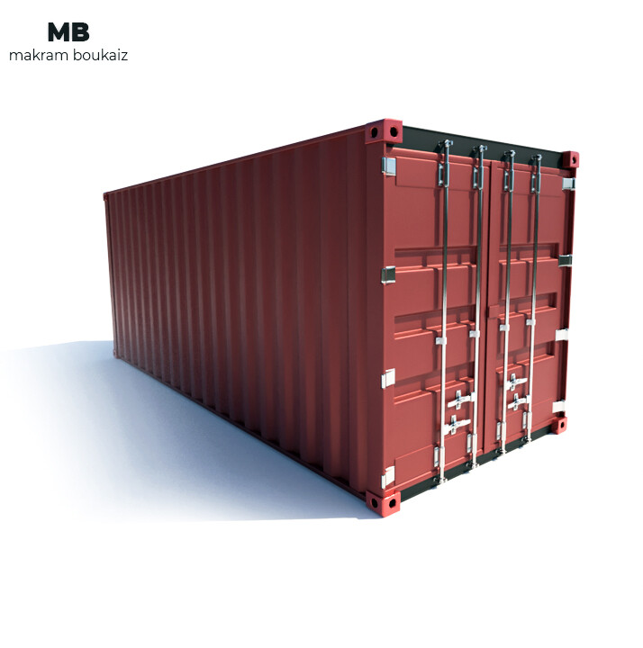ArtStation - Shipping Container 3D model