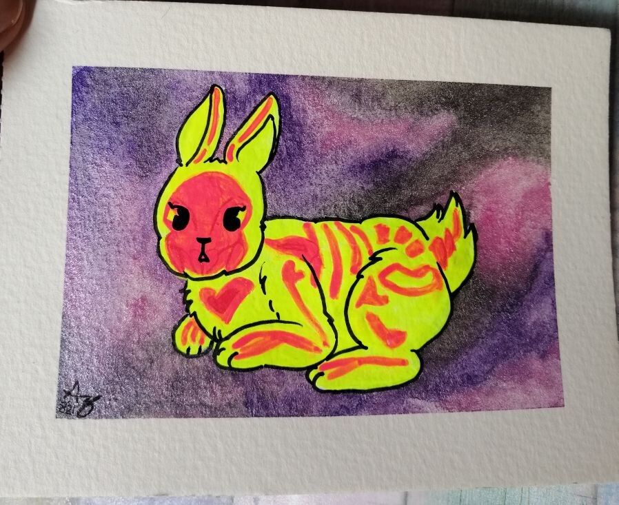 ArtStation - Neon Bunny