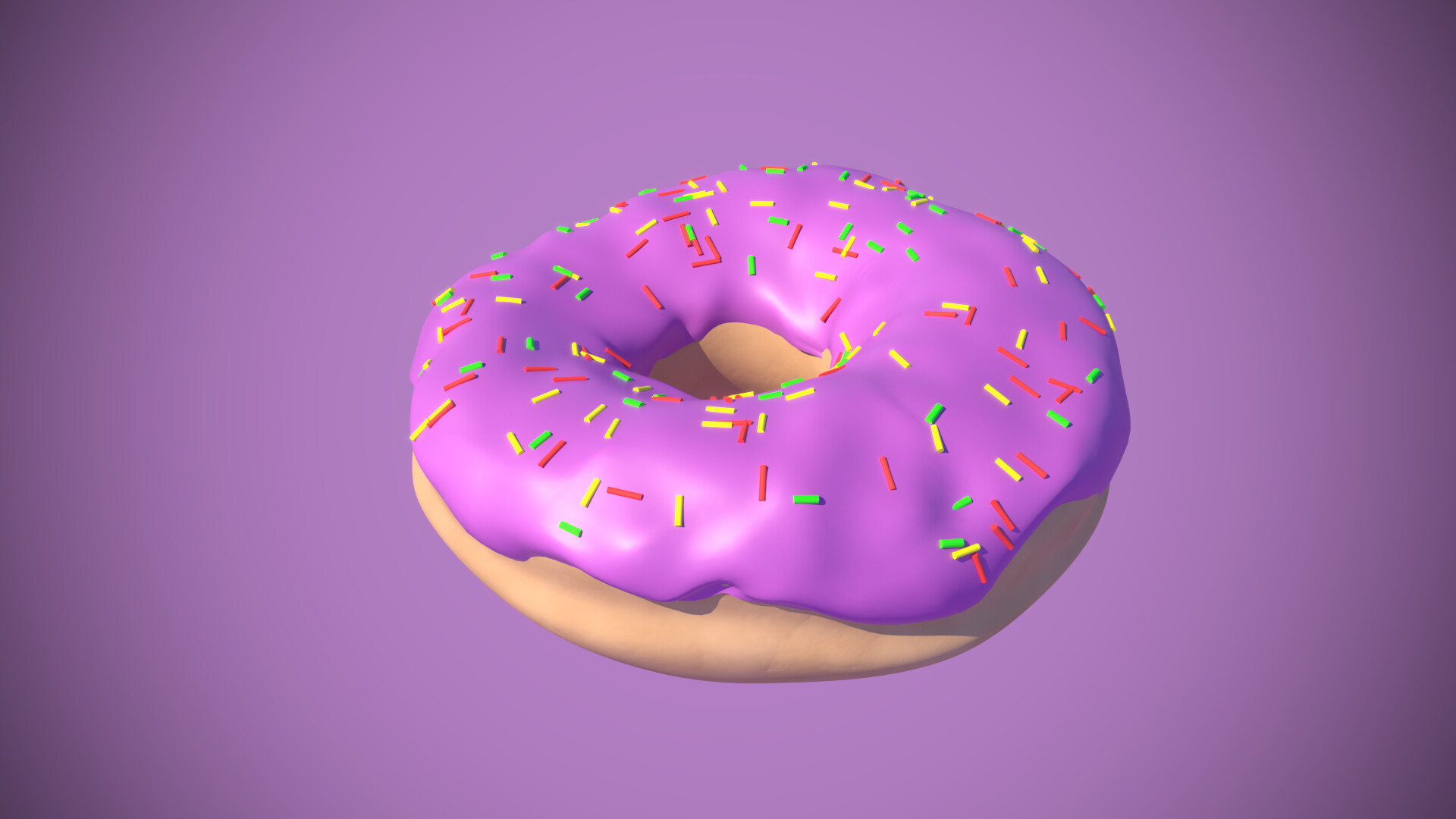 ArtStation - Blender donut in CINEMA 4D