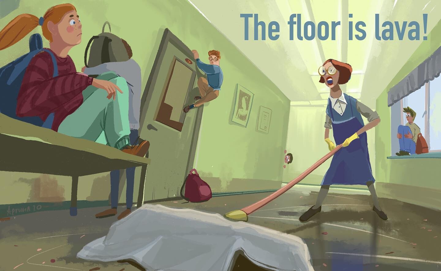 ArtStation - the floor is lava