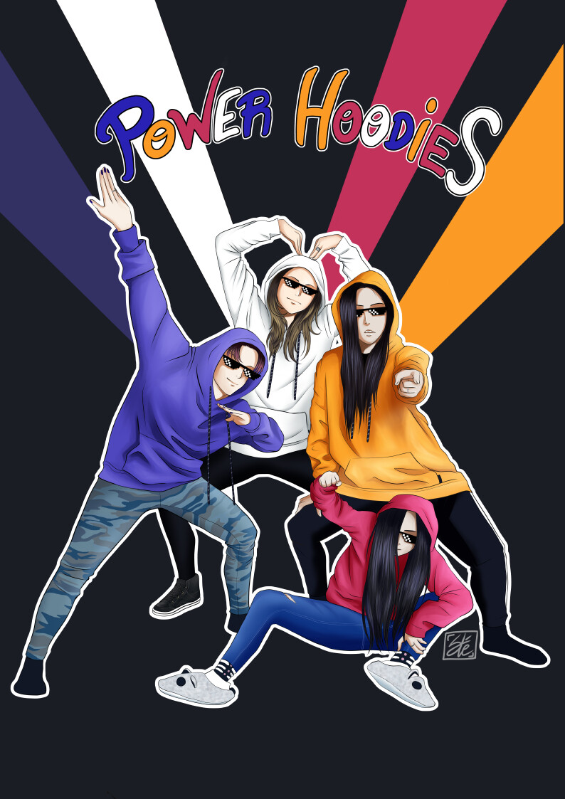 ArtStation - Power Hoodies