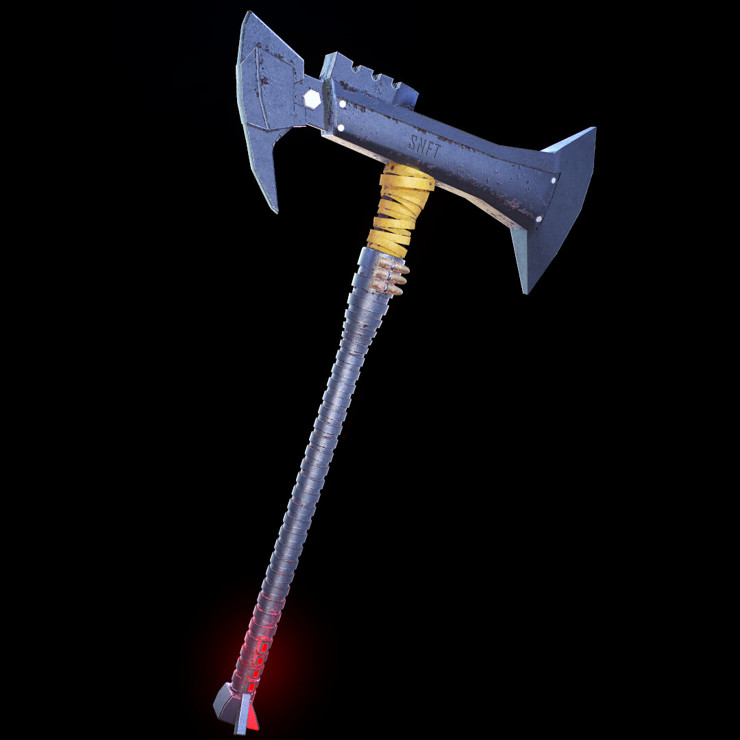 ArtStation - Stylized Axe // Fornite Style // Game Ready Asset