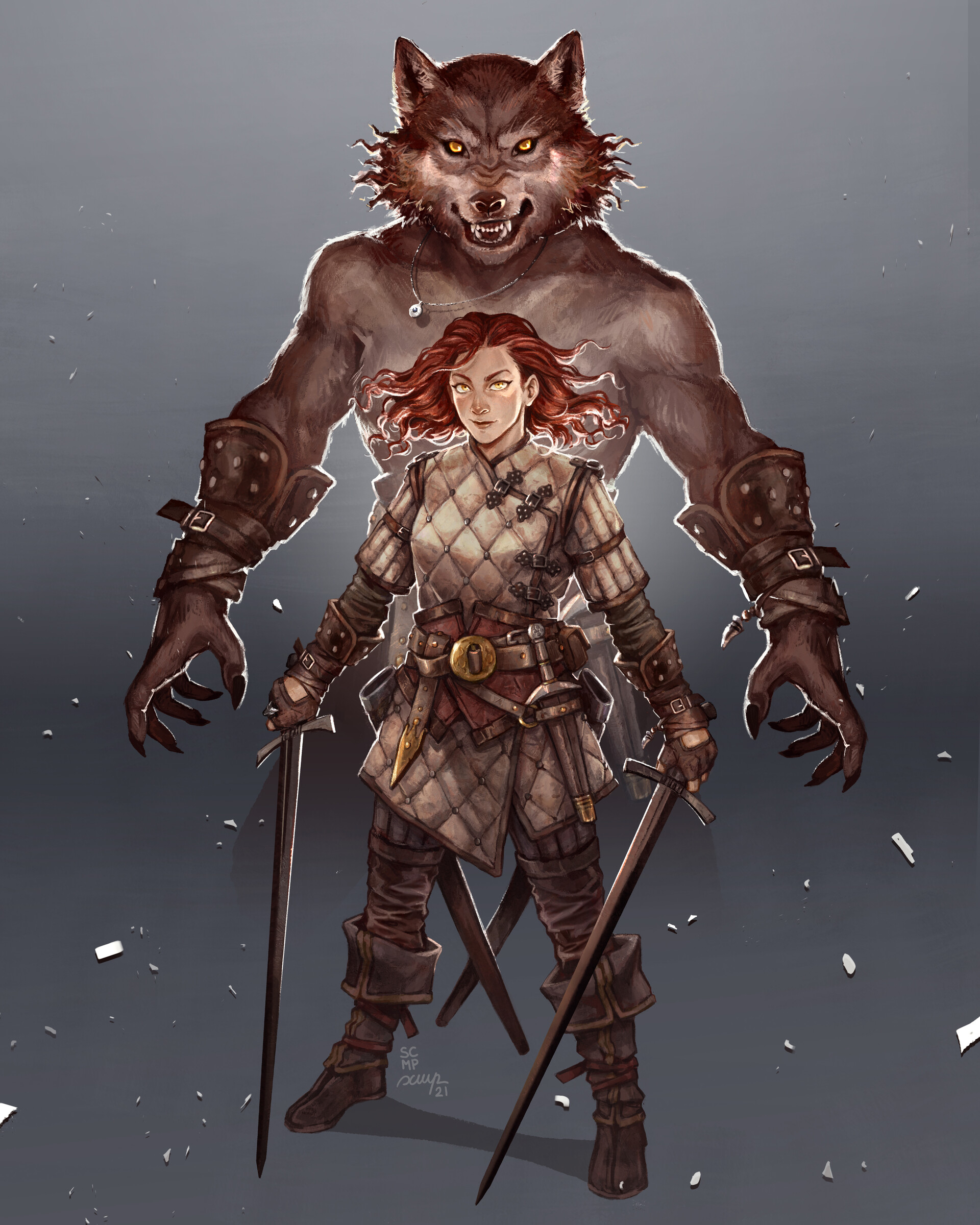 Werewolf Concept Art Hunter