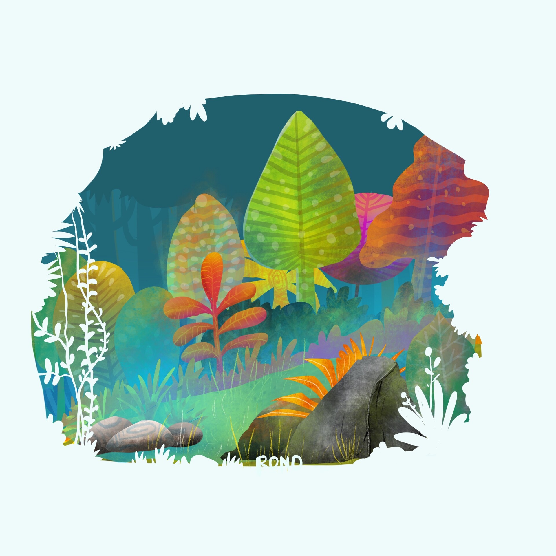 ArtStation - Children Content Project Title : School Register Illustration
