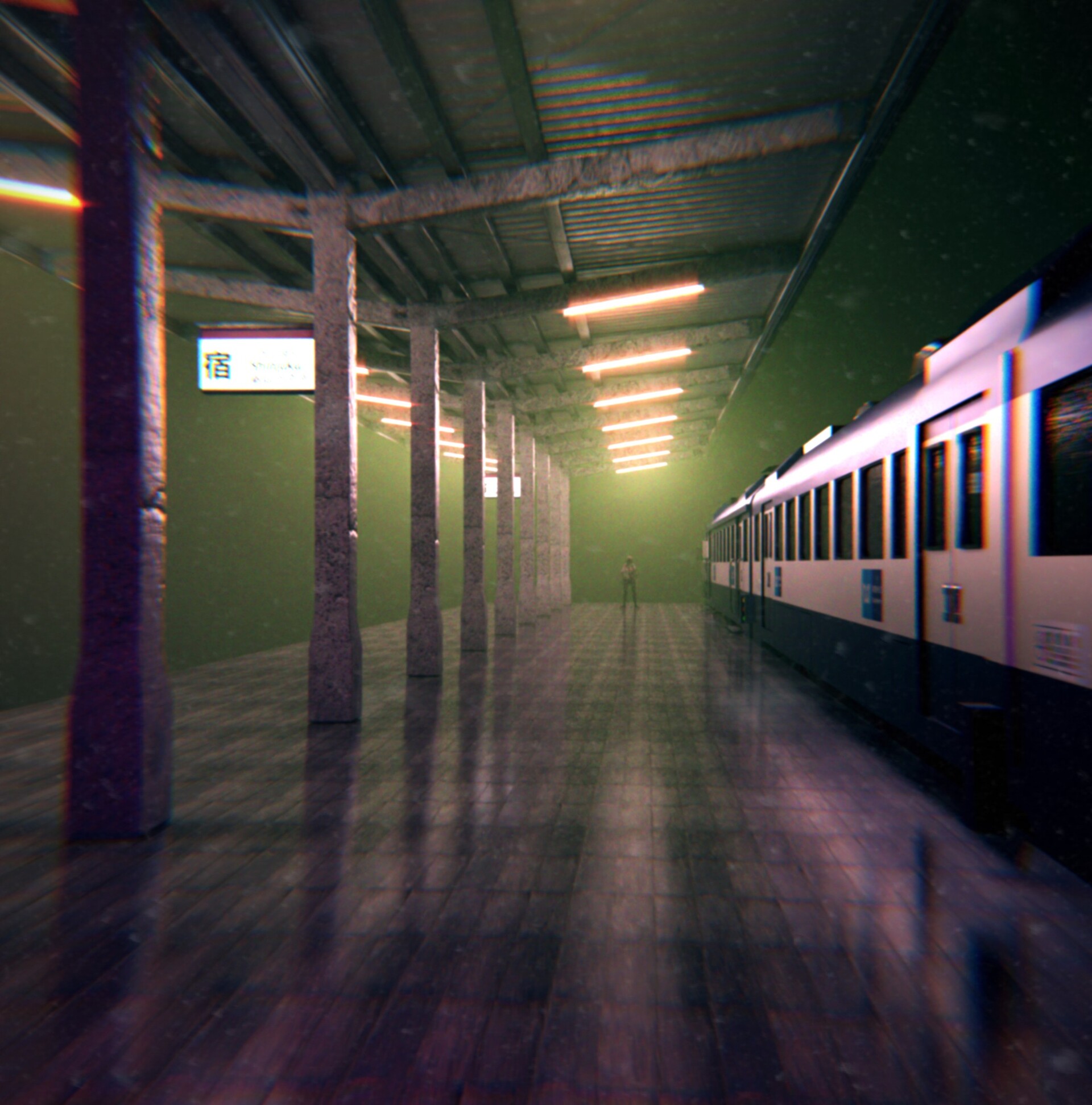 ArtStation - End of the Line - Shibuya Station