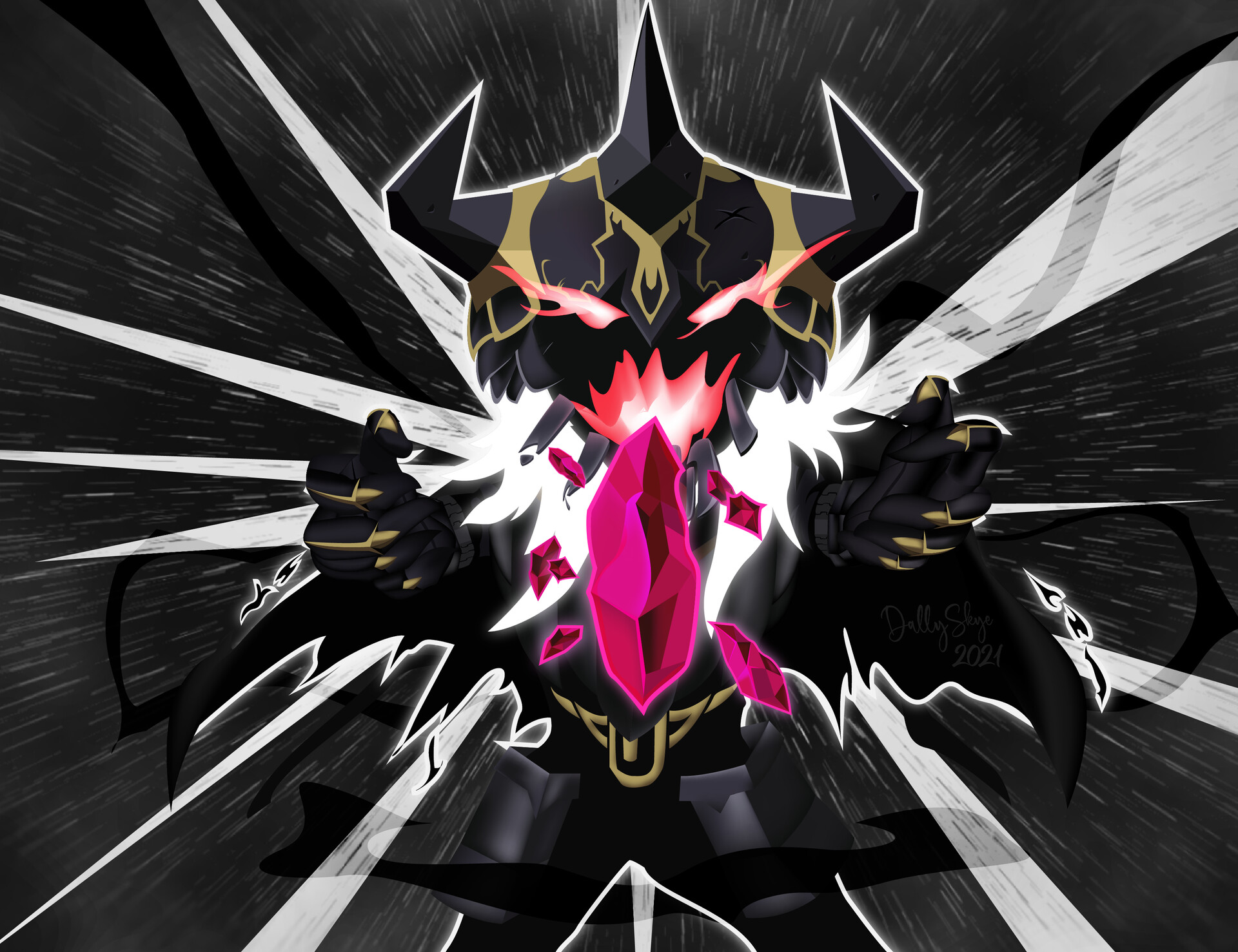 ArtStation - MapleStory - Darknell Illustration