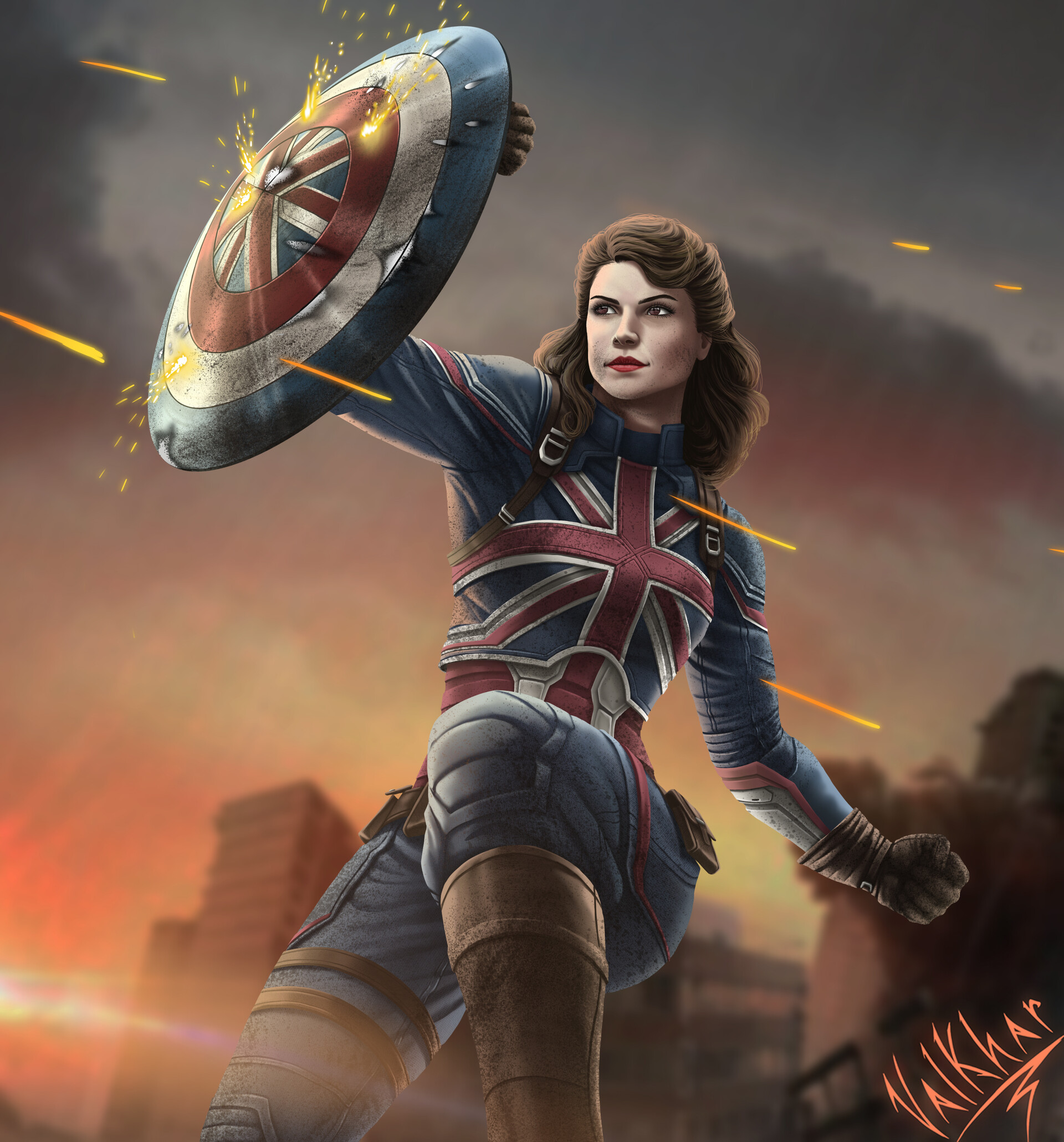 ArtStation - Captain Carter - What If