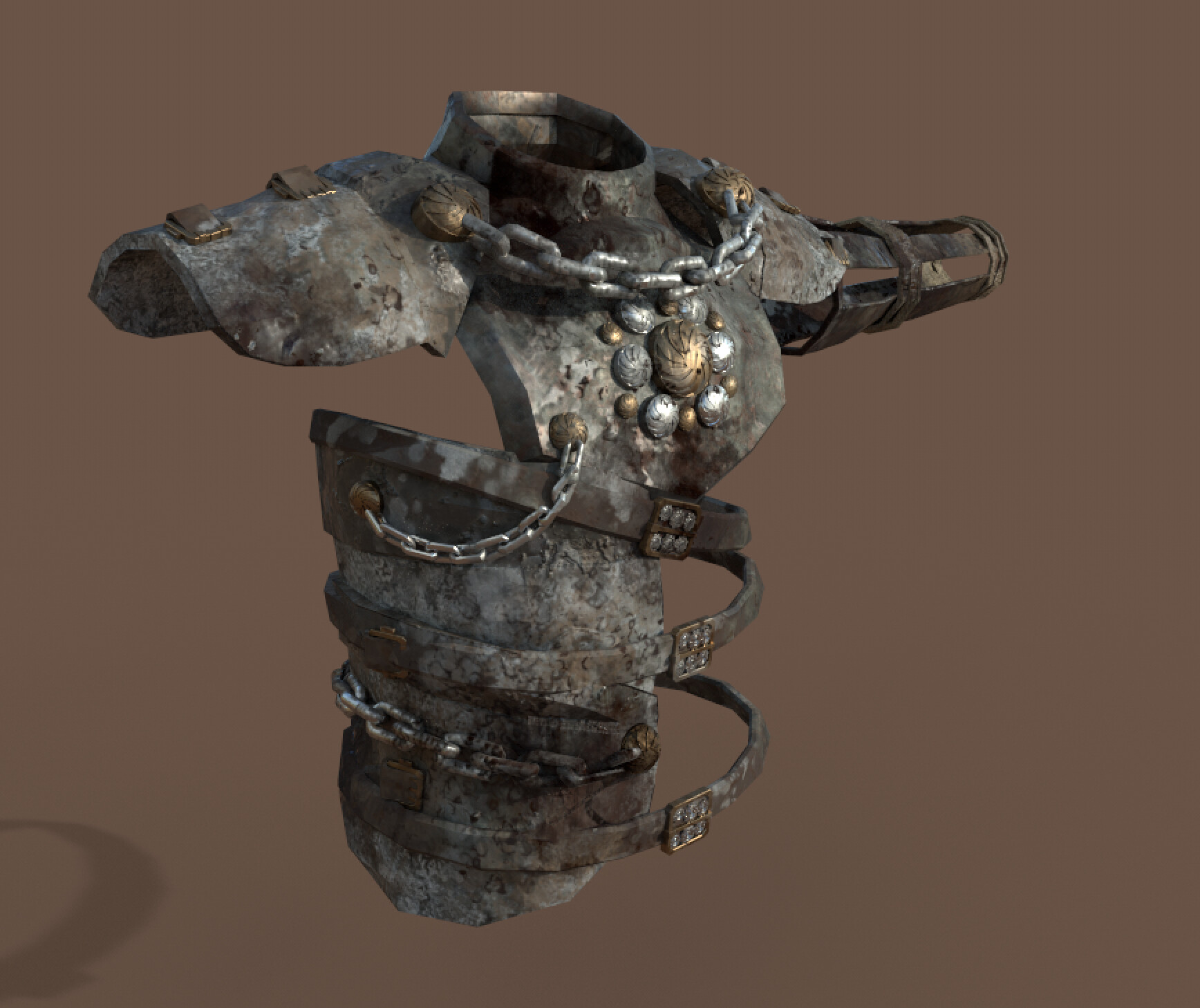 ArtStation - Light, Medium, and Heavy Armor Low Poly Models