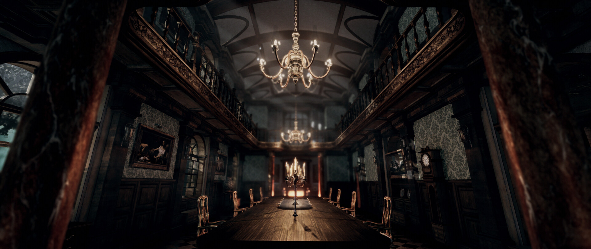 Resident Evil Dining Room