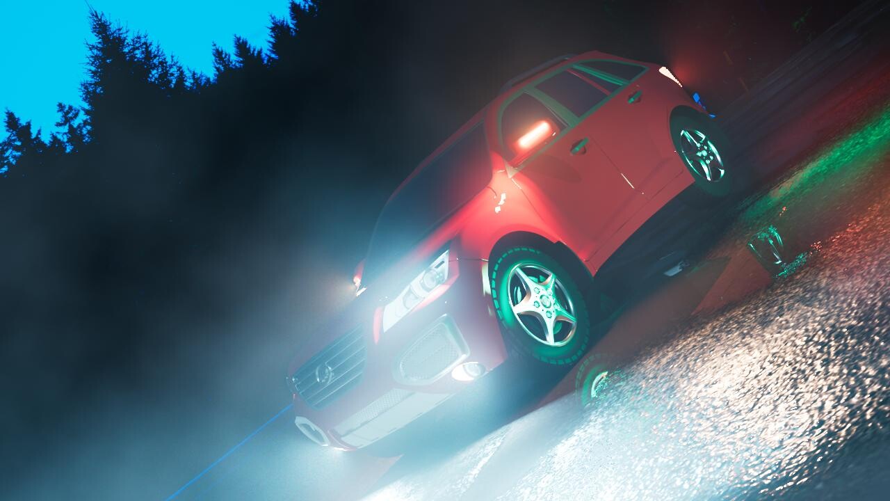ArtStation - Car lighting