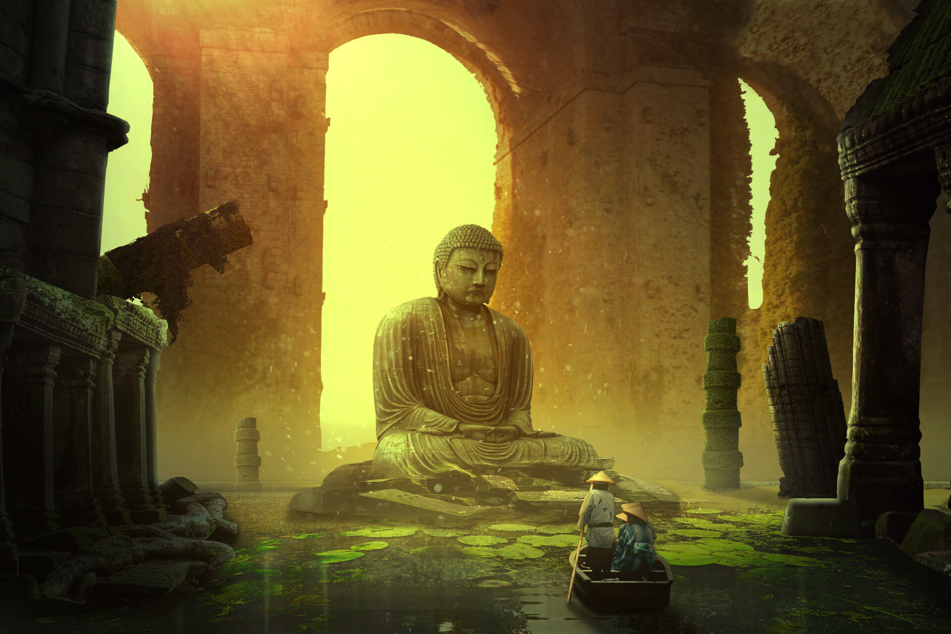 Pavan Kumar - Mystery Ancient Buddha Statue