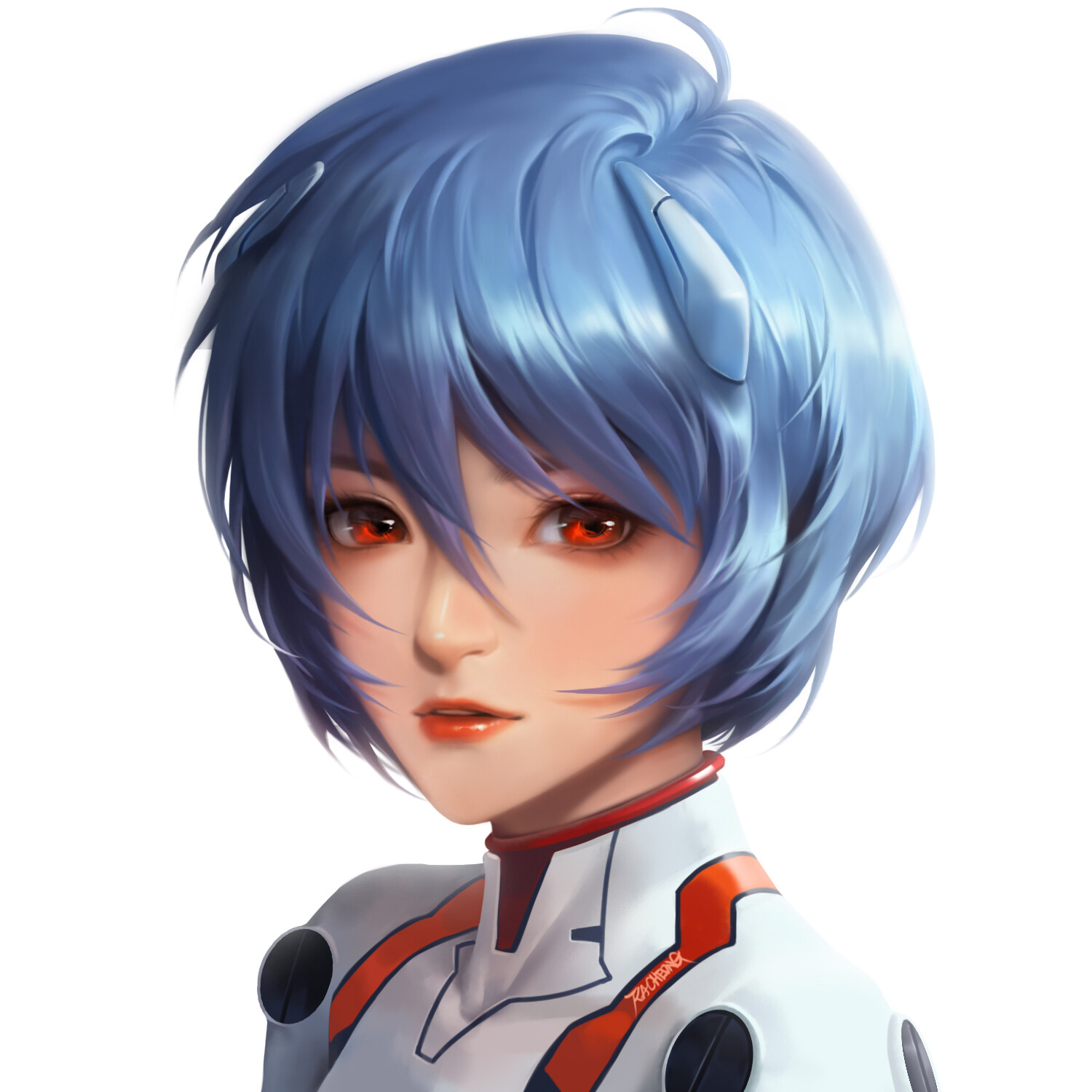 ArtStation - Fan Art_Rei Ayanami