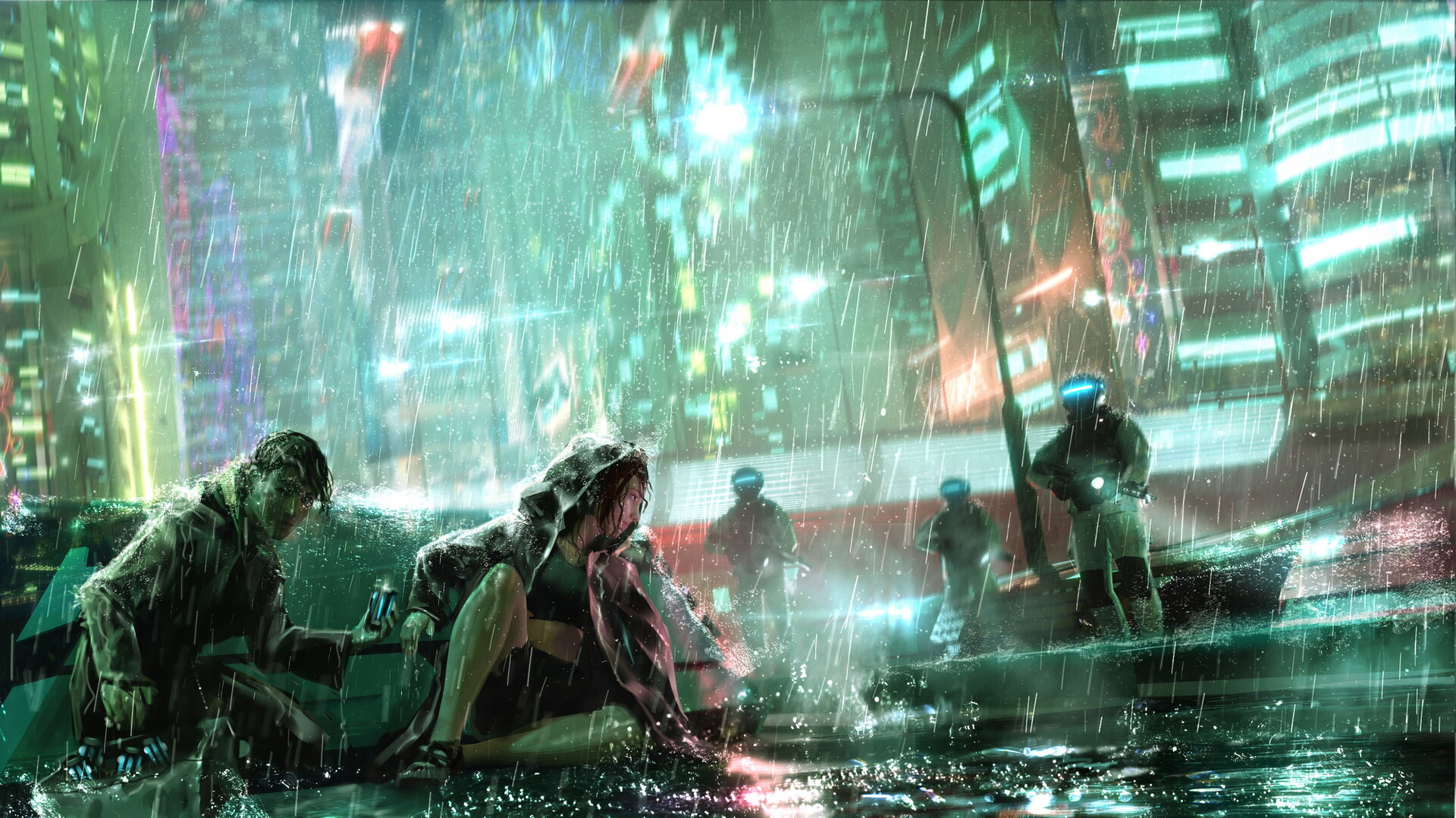 Ros by Mikhail Palamarchuk : r/ImaginaryCyberpunk