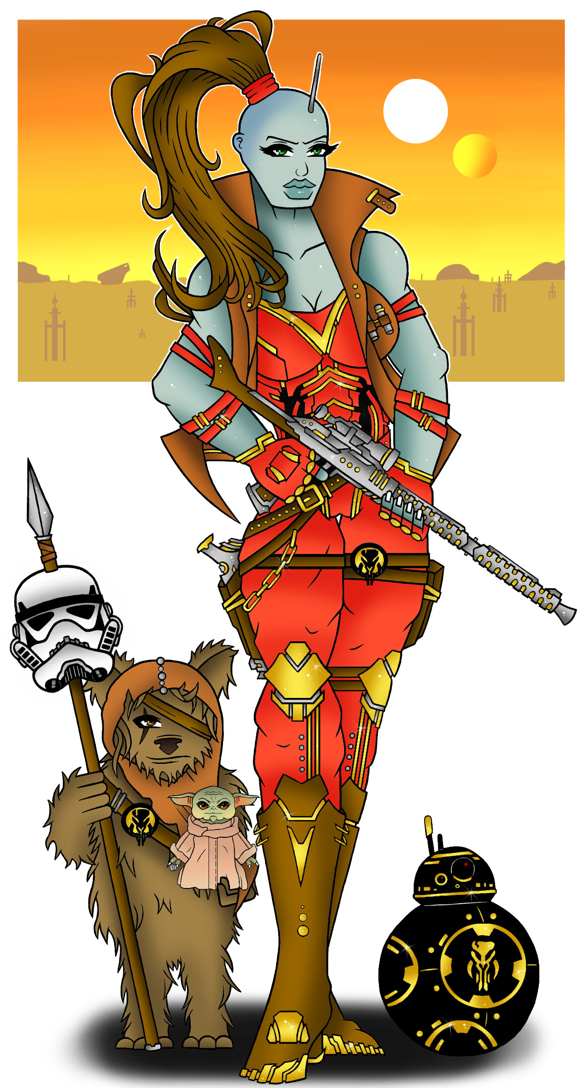 ArtStation - Star Wars The Bounty Hunter