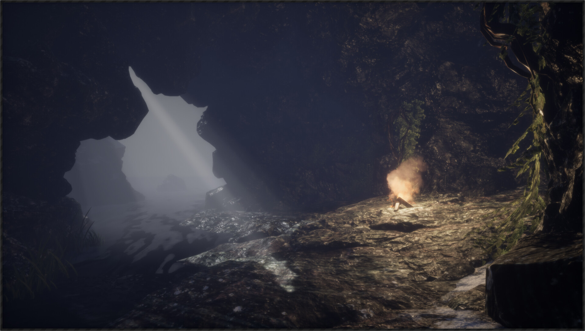 ArtStation - Hidden Cave