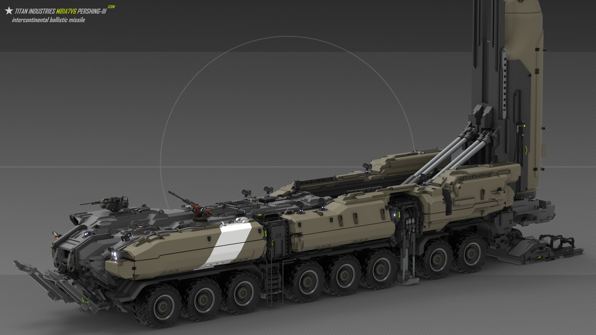 GorgeZX - M81A7V6 Pershing-III icbm