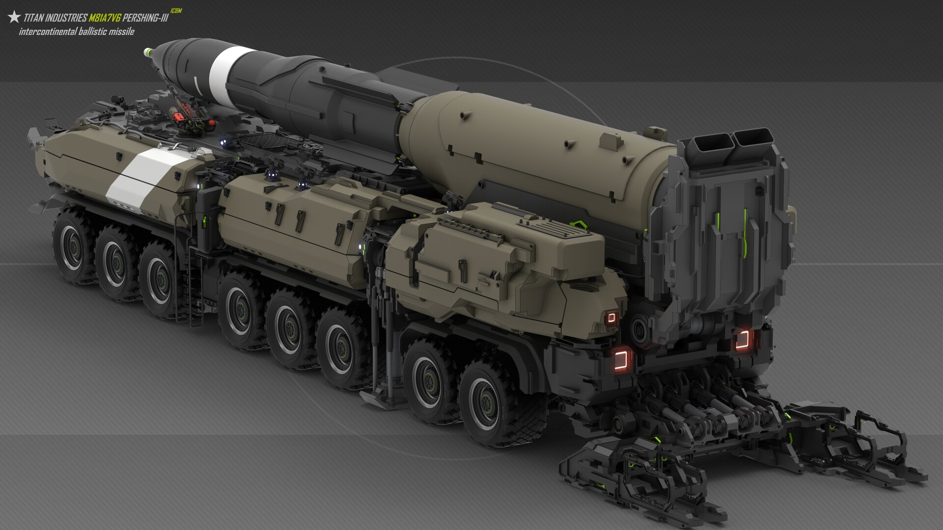 GorgeZX - M81A7V6 Pershing-III icbm
