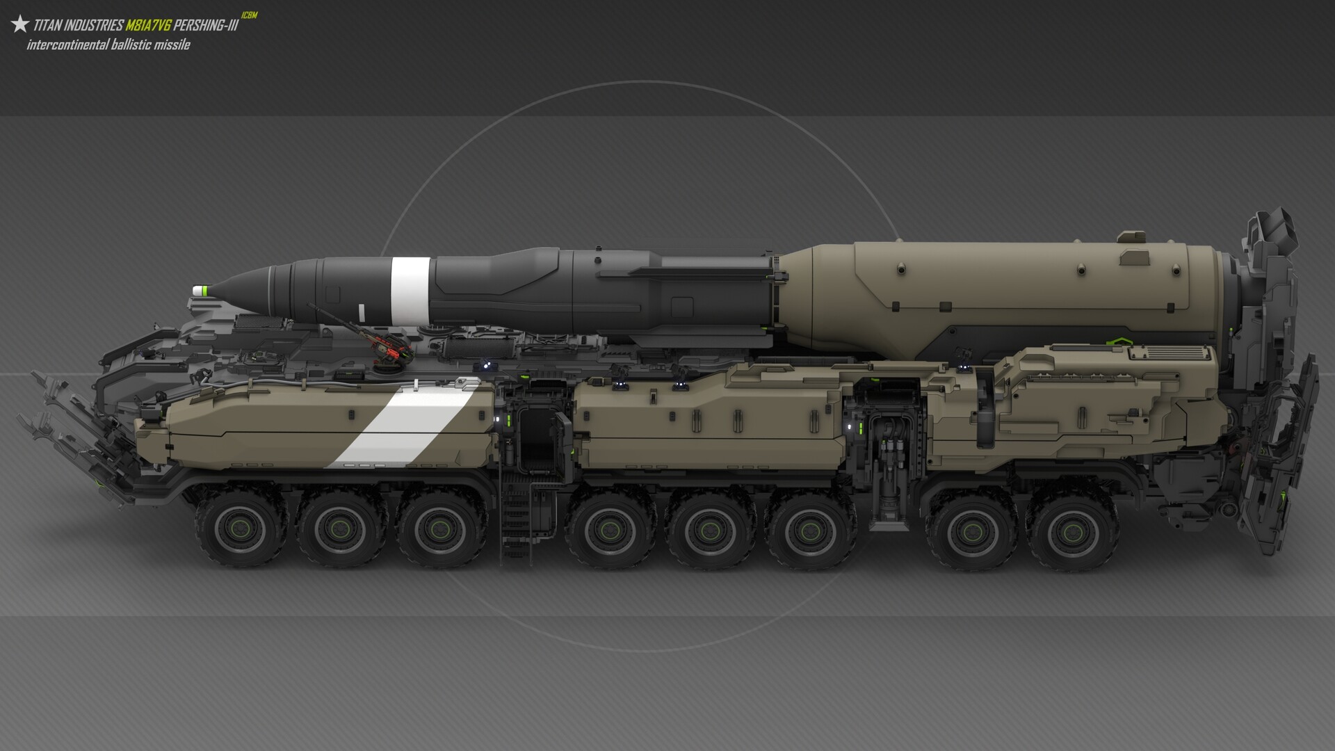 GorgeZX - M81A7V6 Pershing-III icbm