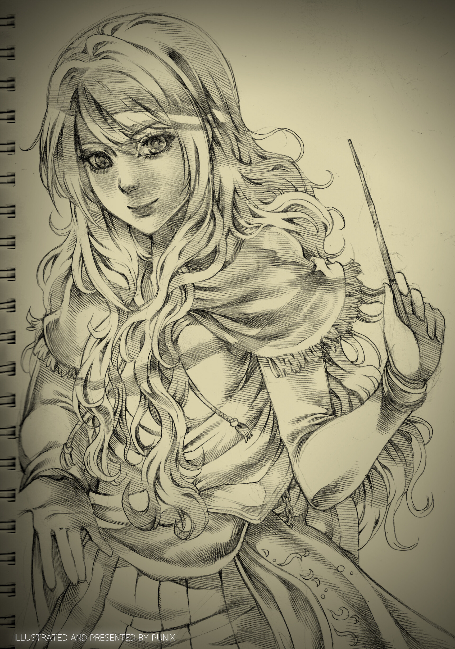 ArtStation - sketch d0001_Magician