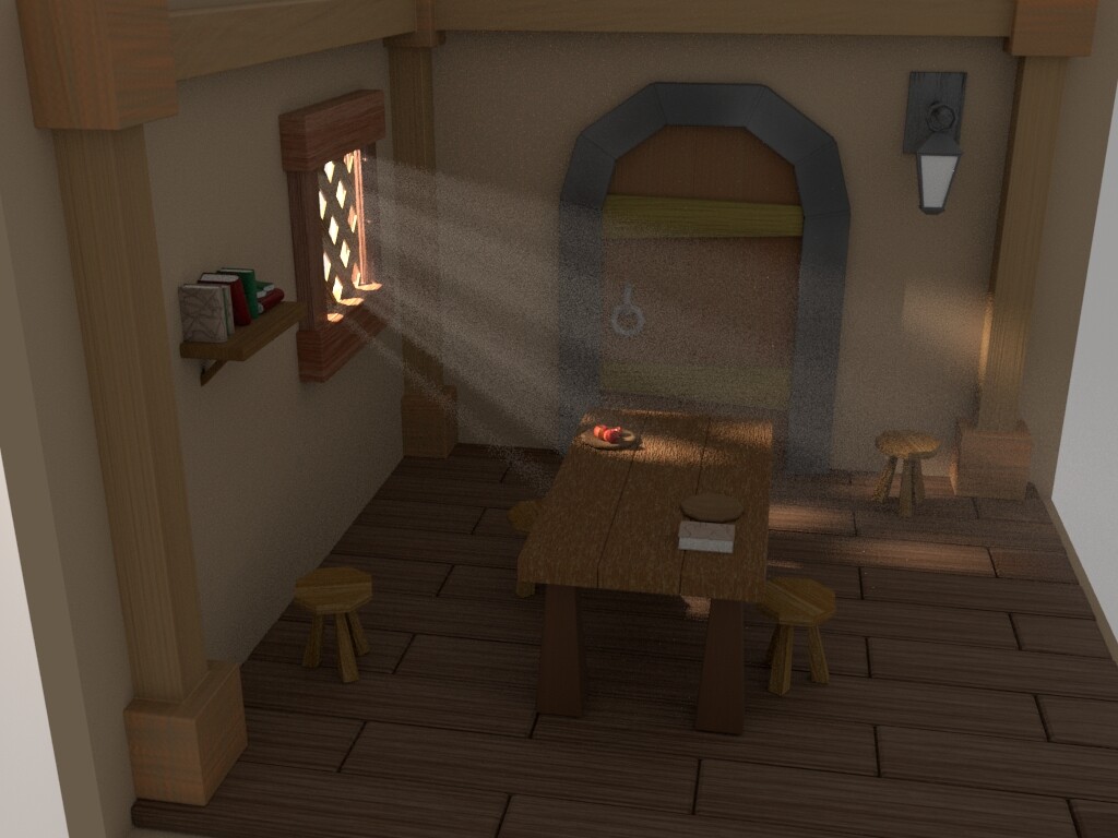 ArtStation - Quarto estilo RPG