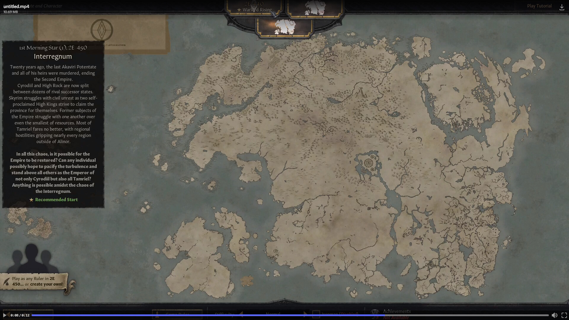 ArtStation - Elder scrolls paper map