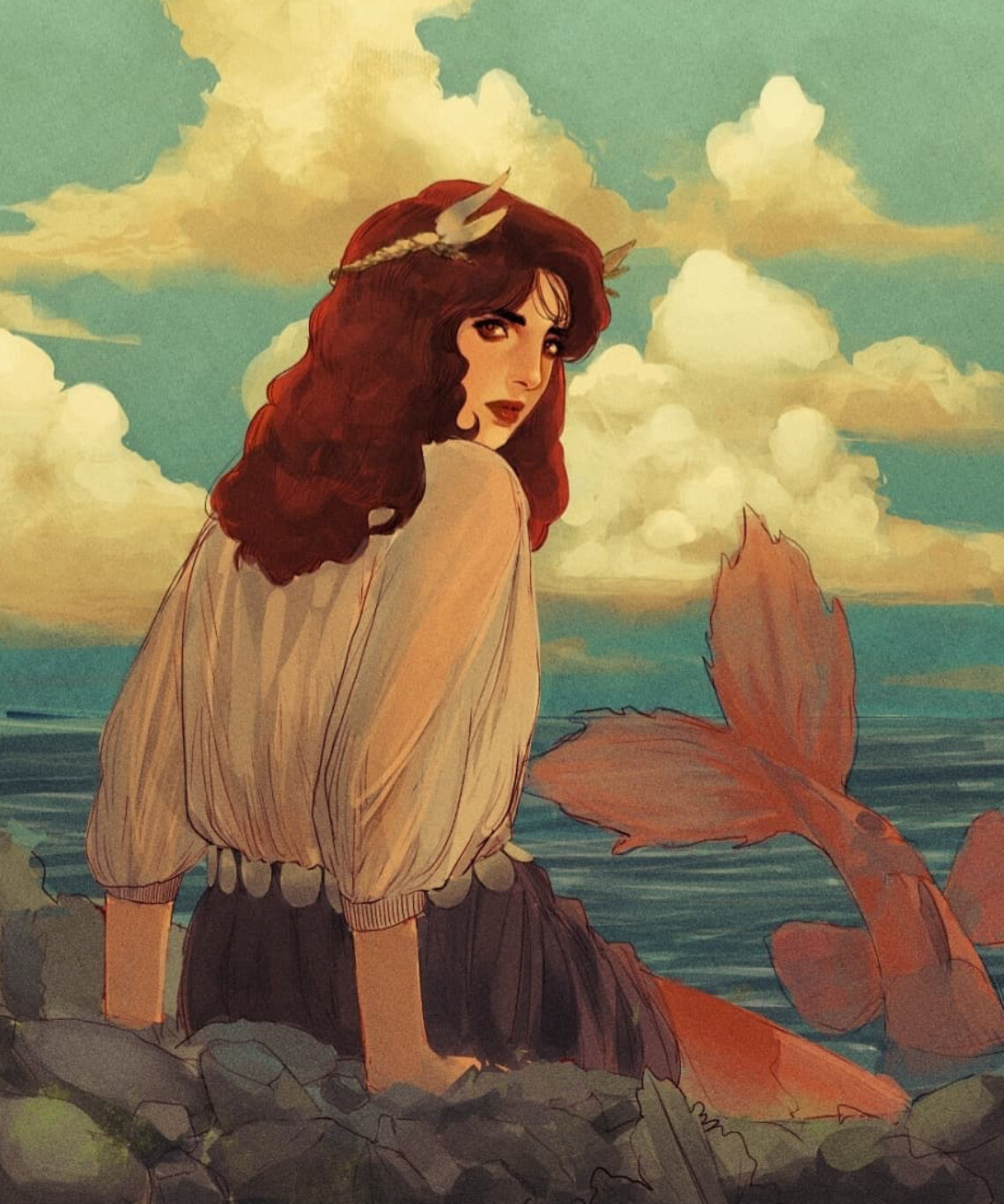 ArtStation - Mermaid Rosalie