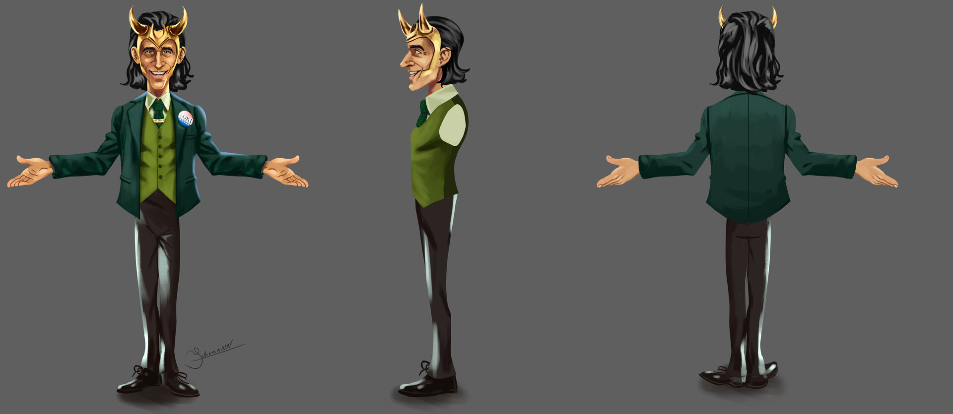 ArtStation - PRESIDENT LOKI