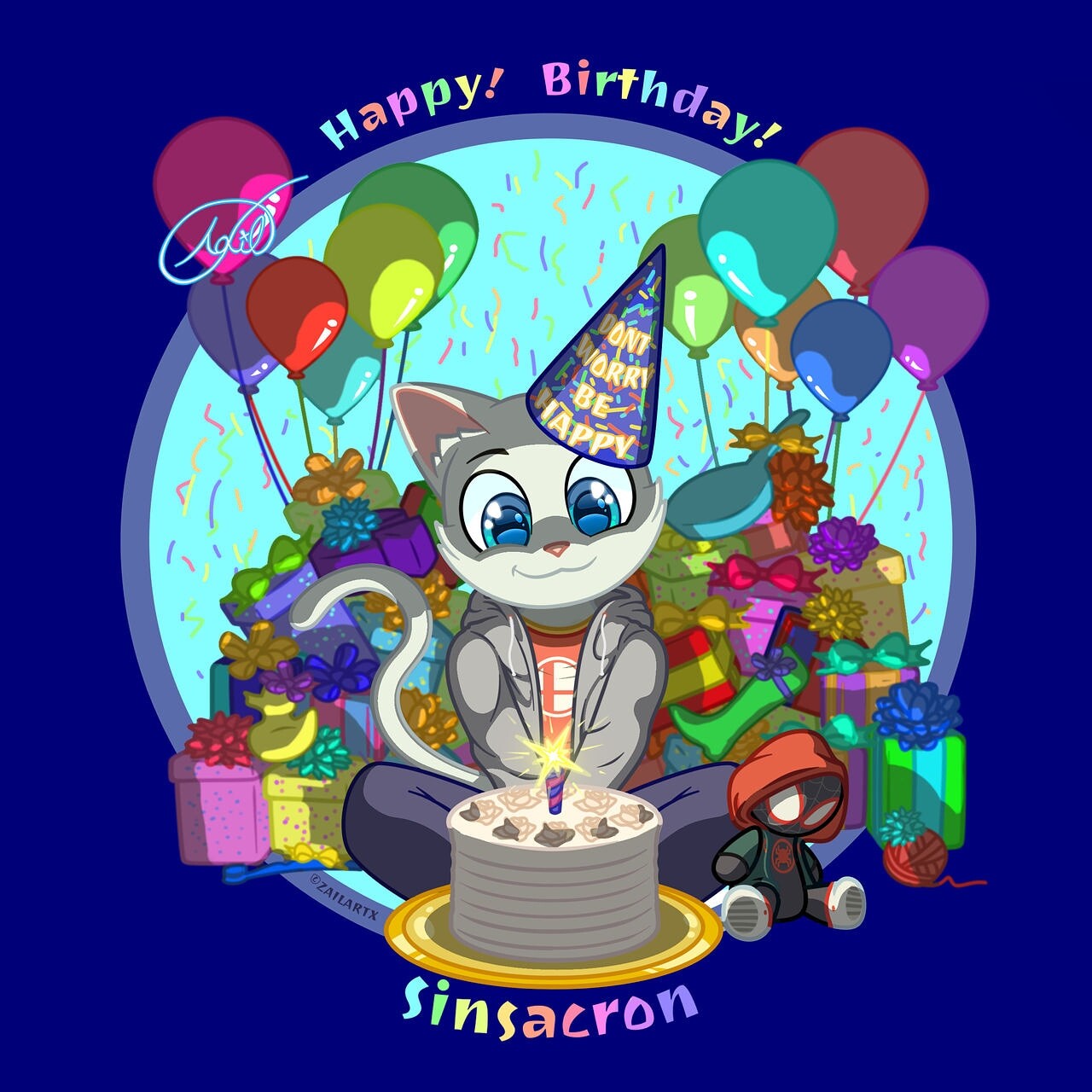 ArtStation - Happy birthday.