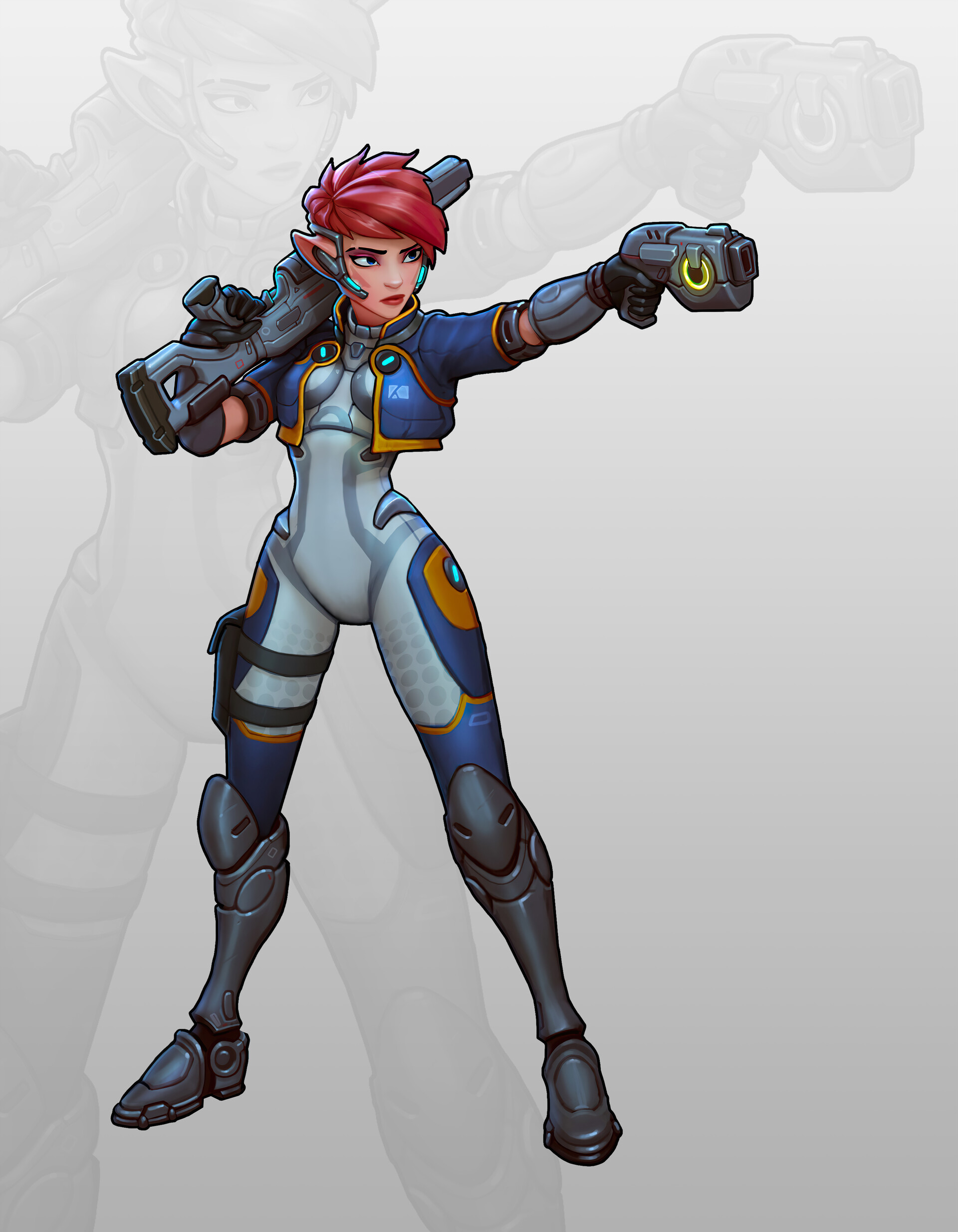 ArtStation - Sci fi Elf