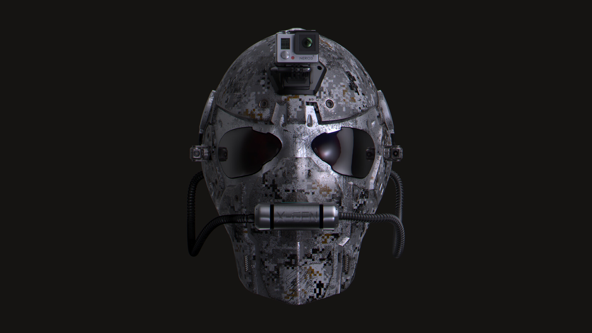 ArtStation - Ballistic Helmet Concept