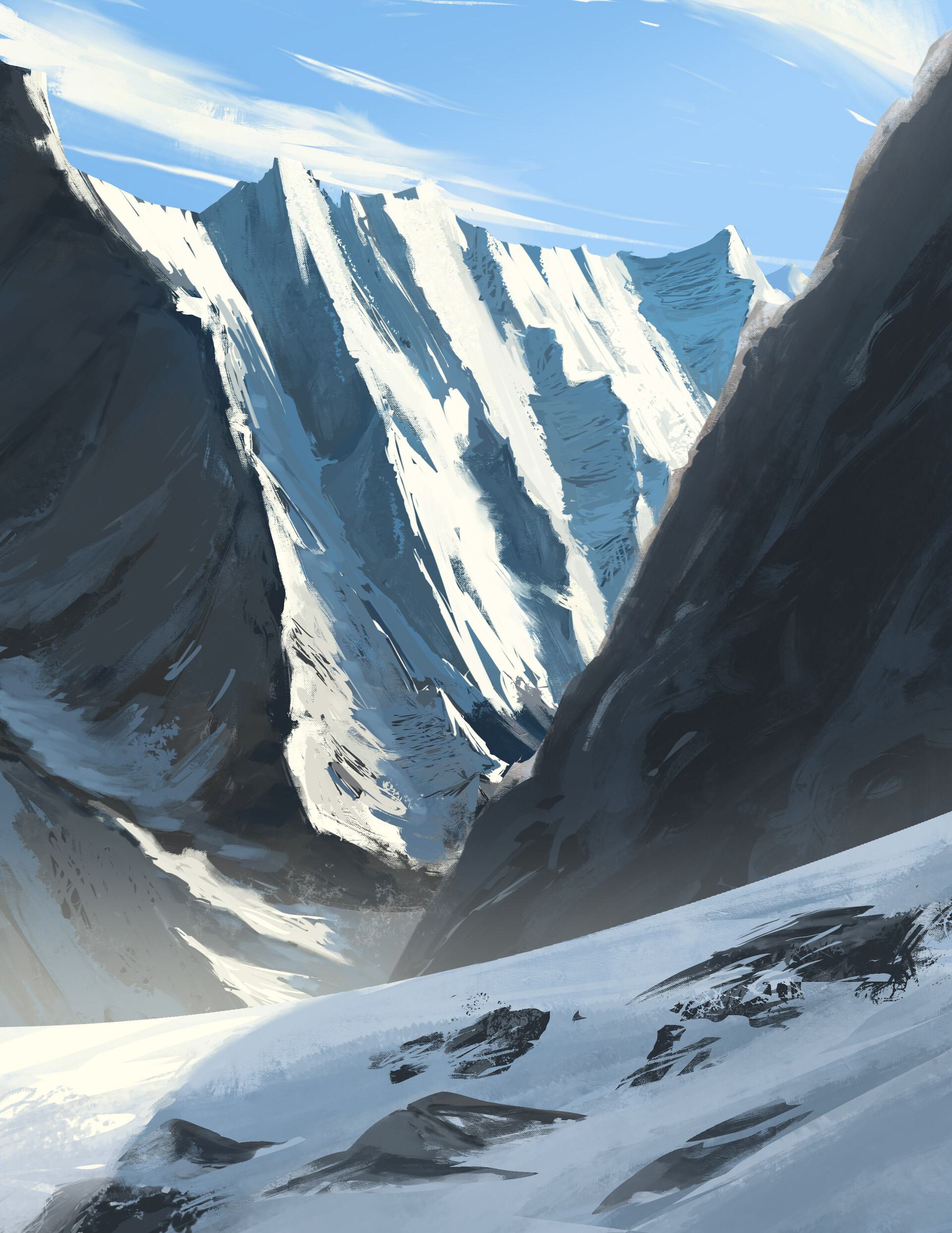 ArtStation - Mountain Shade