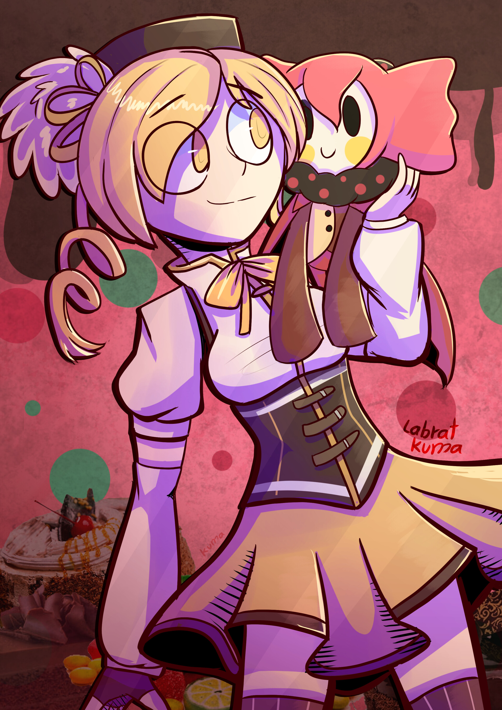 ArtStation - Mami and Charlotte - Madoka Magica