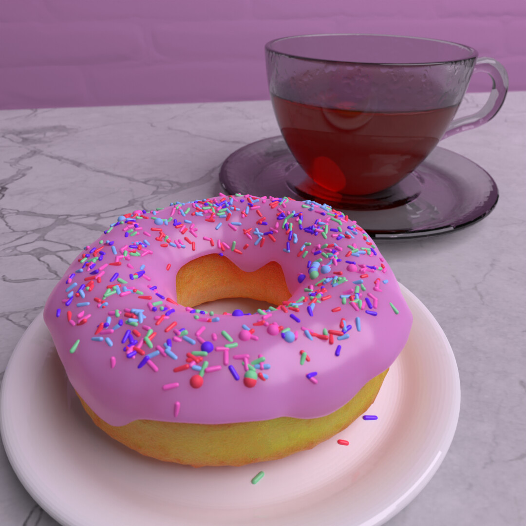ArtStation - Blender Donut