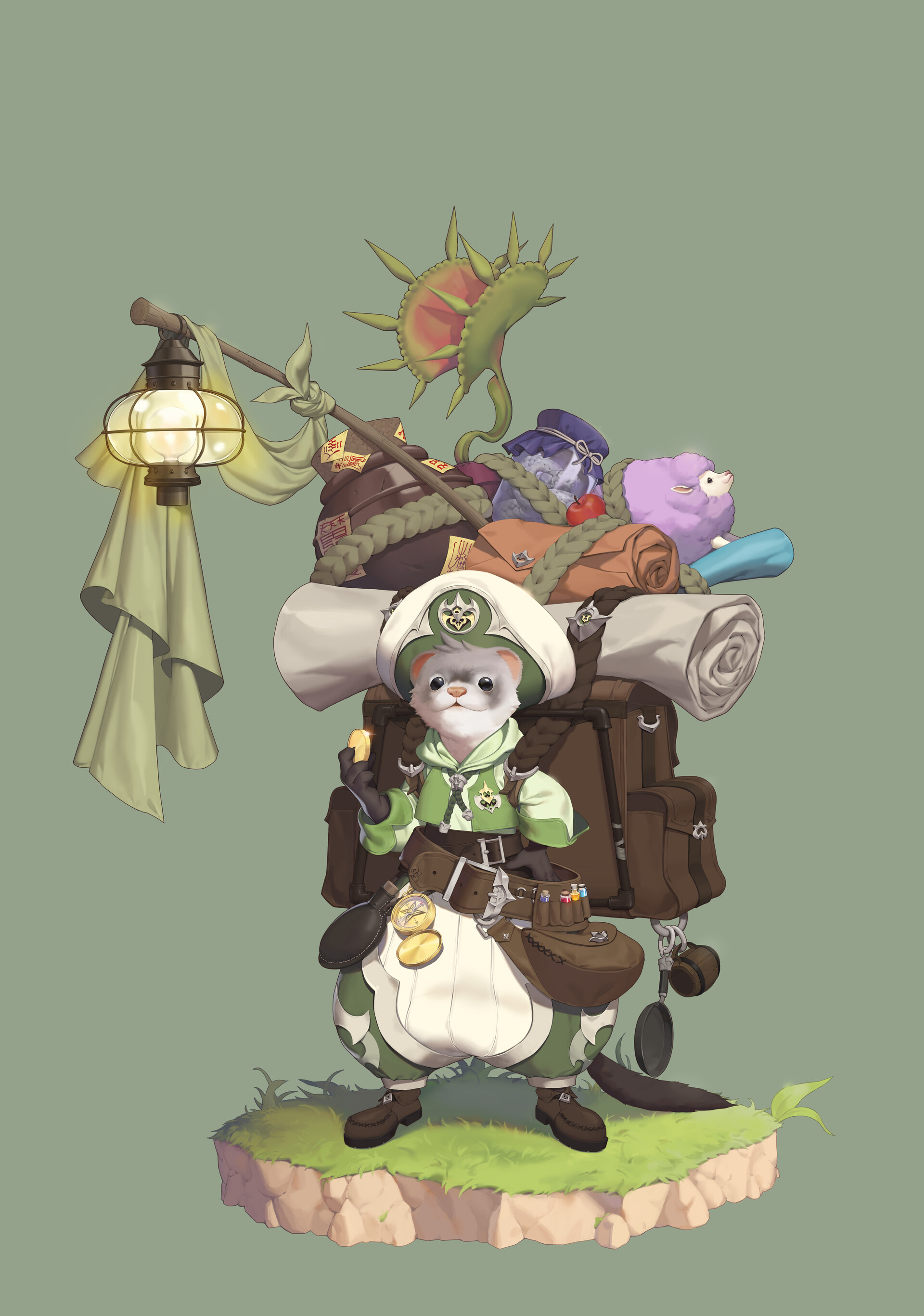 ArtStation - Ferret merchant