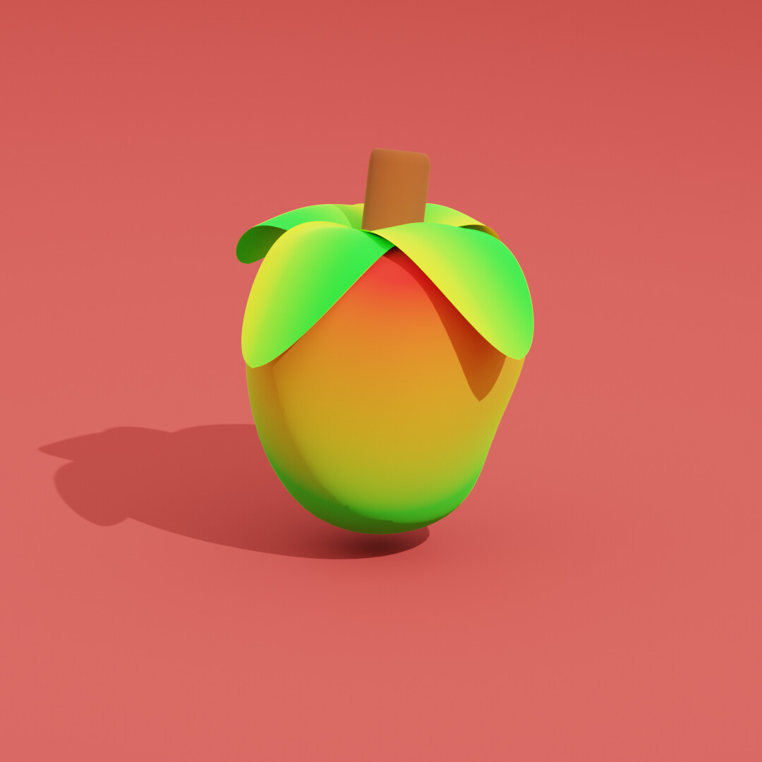 ArtStation - Wumpa Fruit